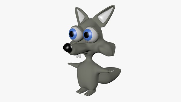 Cartoon Wolf 3D Models for Download | TurboSquid