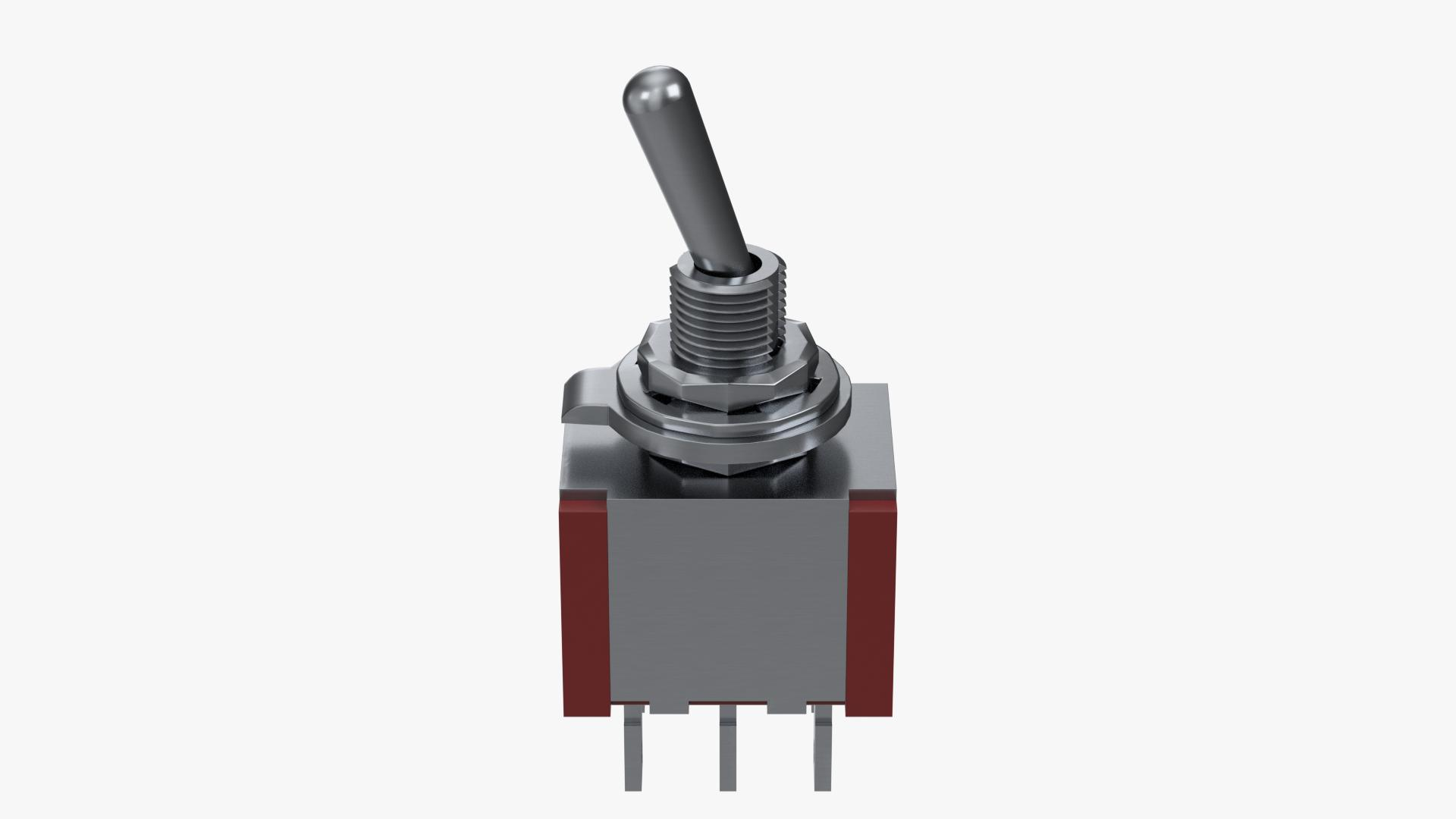 3D model Double pole double throw switch - TurboSquid 1756092