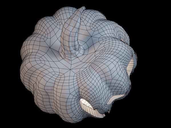 3D halloween jack-o-lantern pumpkin model - TurboSquid 1271402