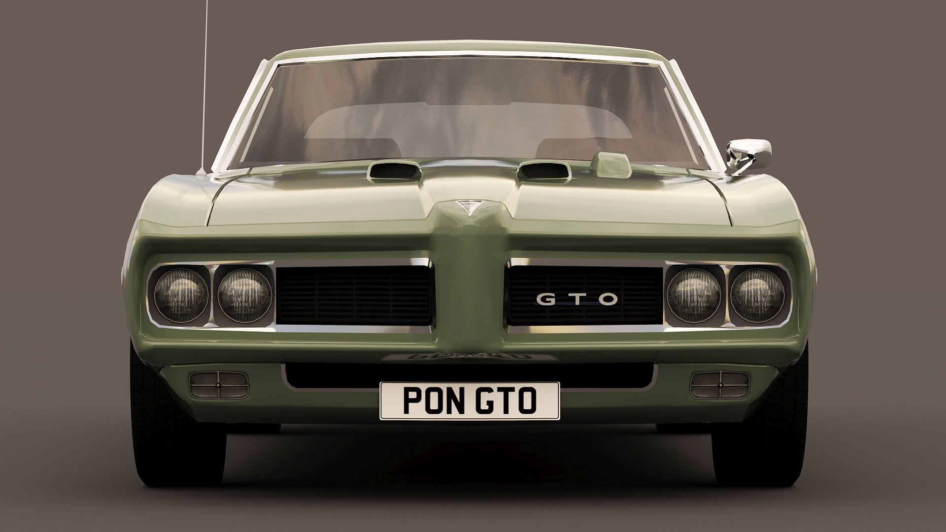3D Pontiac Gto 1968 - TurboSquid 2223087