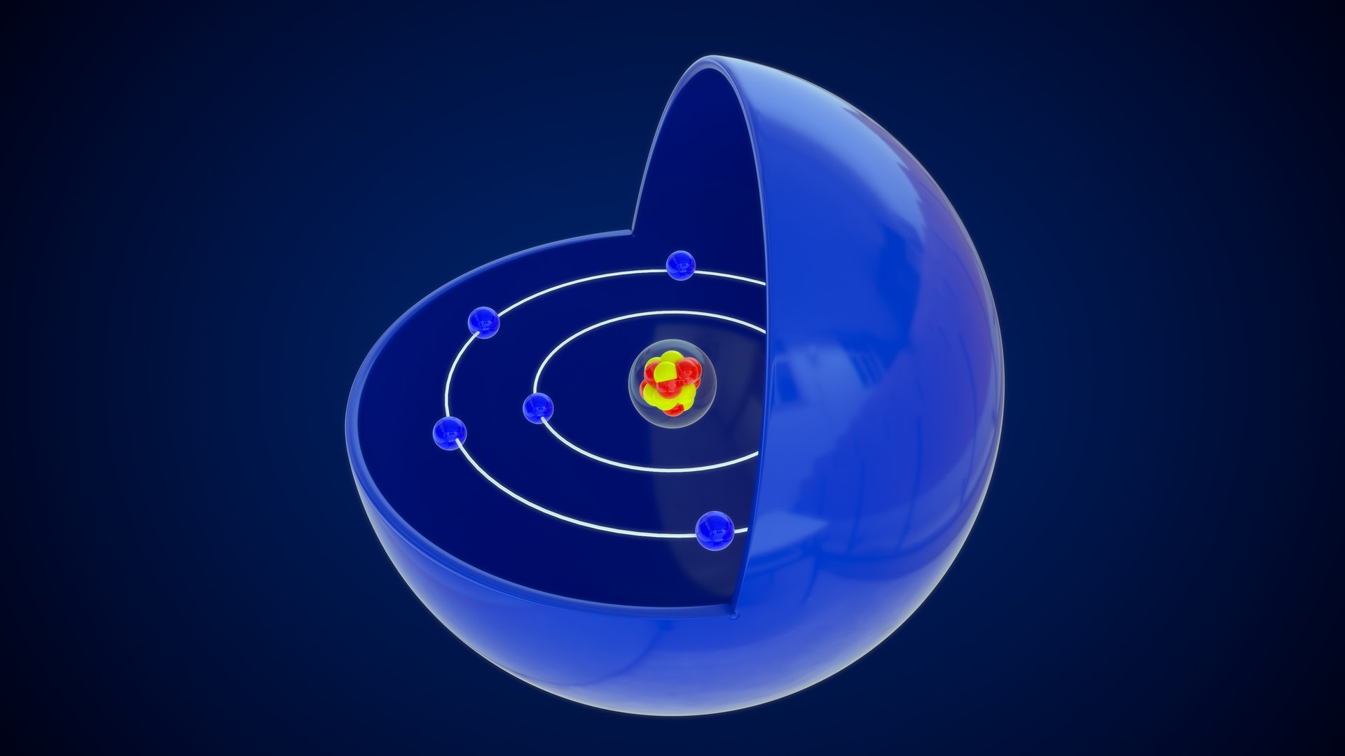 Oxygen Atom 3D Model - TurboSquid 2131533