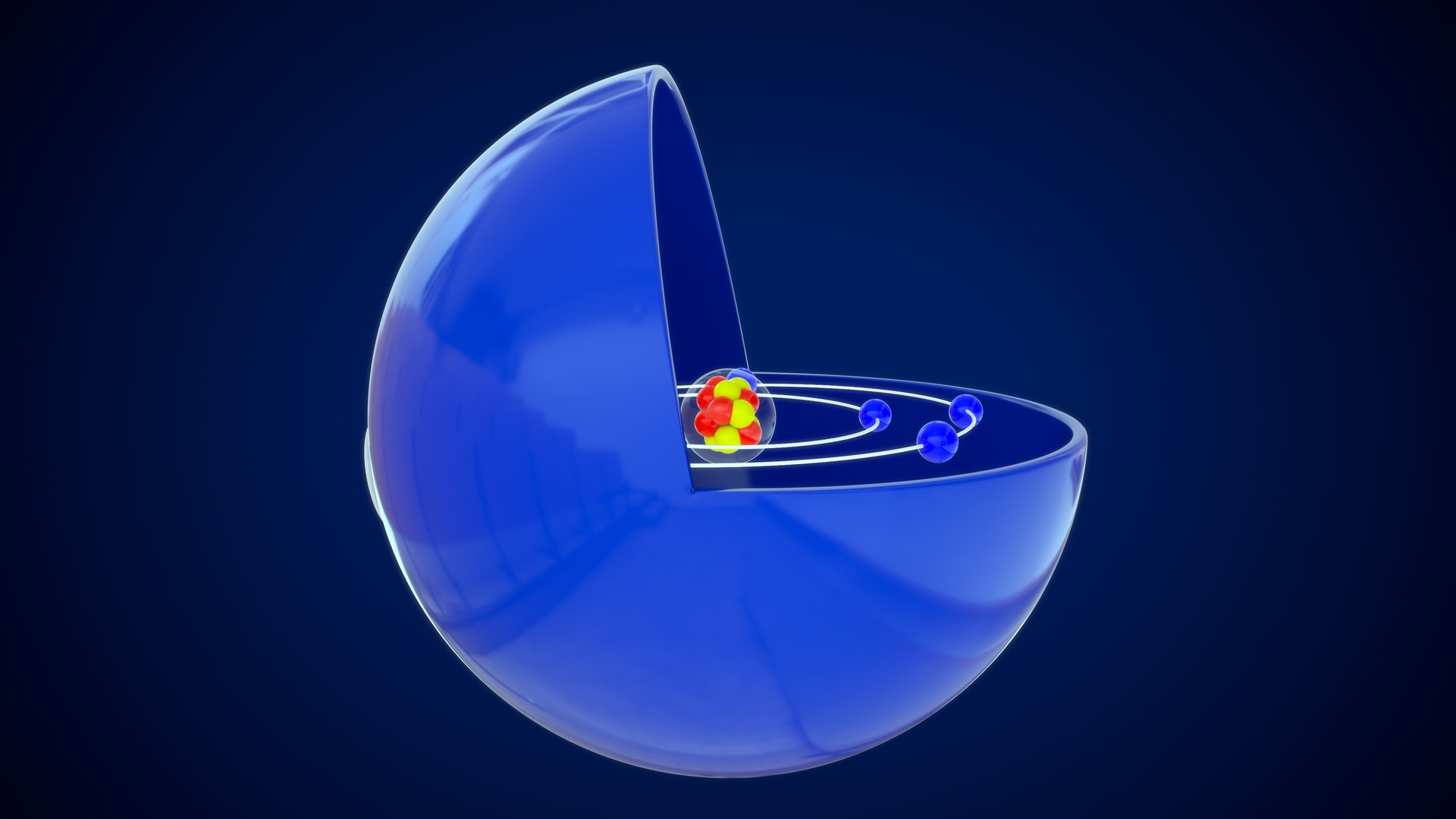 Oxygen Atom 3D Model - TurboSquid 2131533