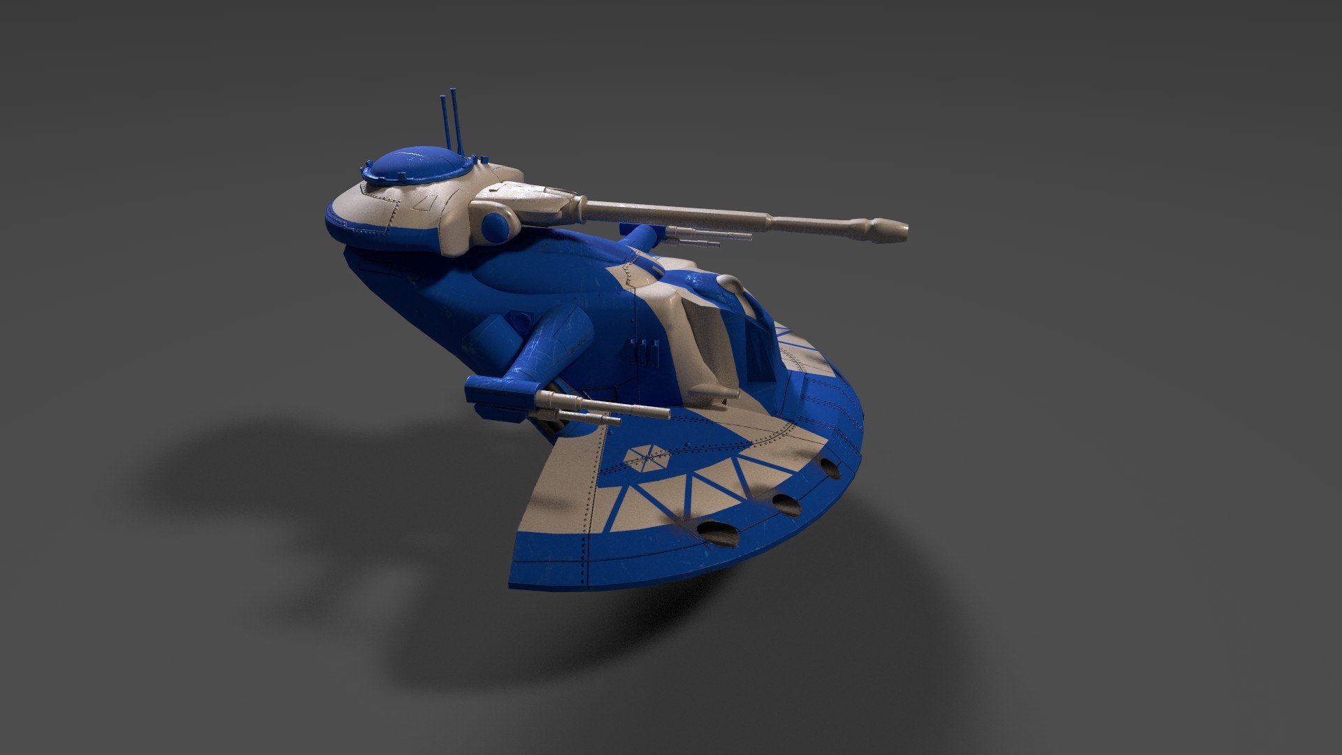 3D Star Wars AAT Model - TurboSquid 1983705