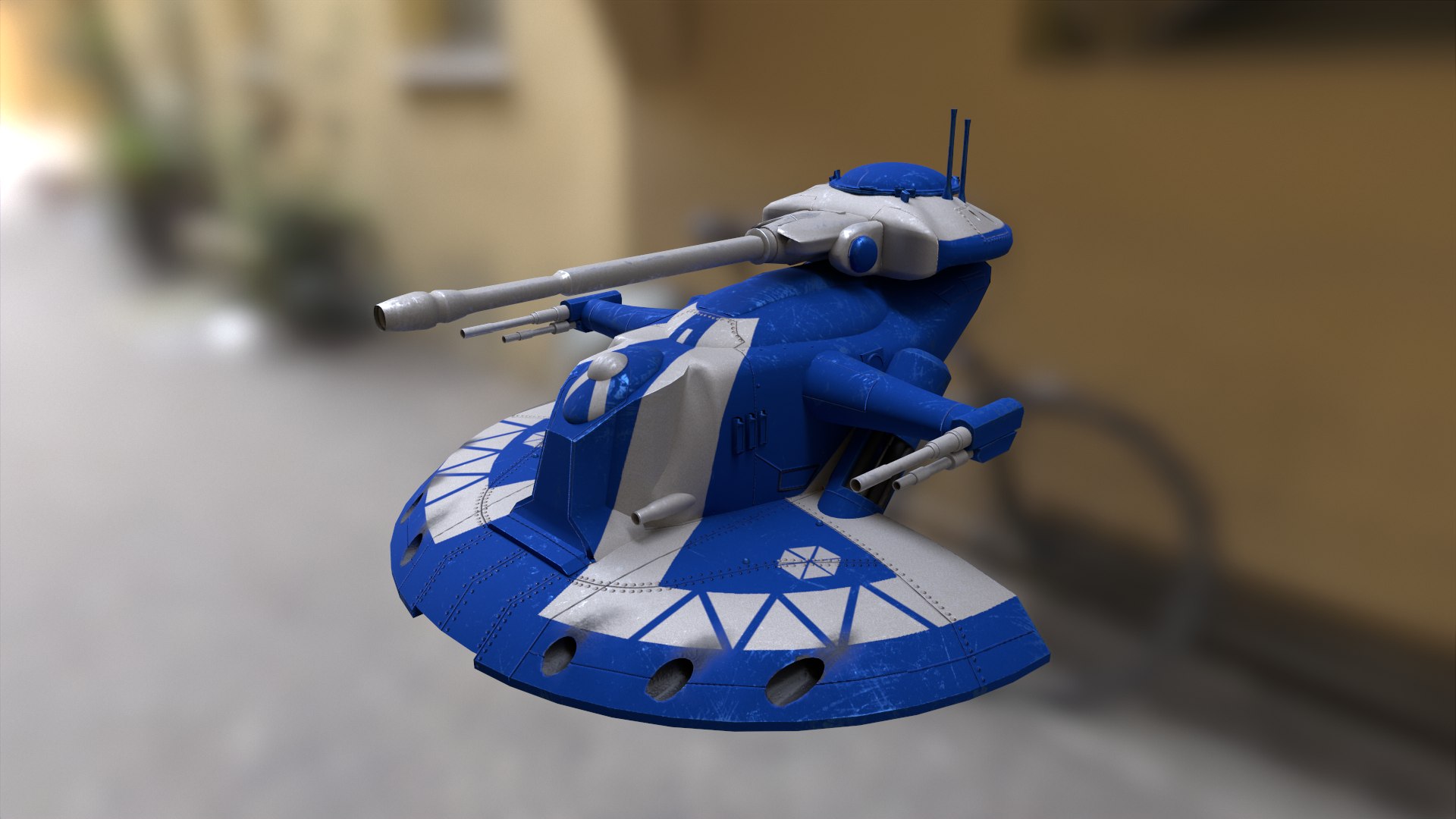 3D Star Wars AAT Model - TurboSquid 1983705