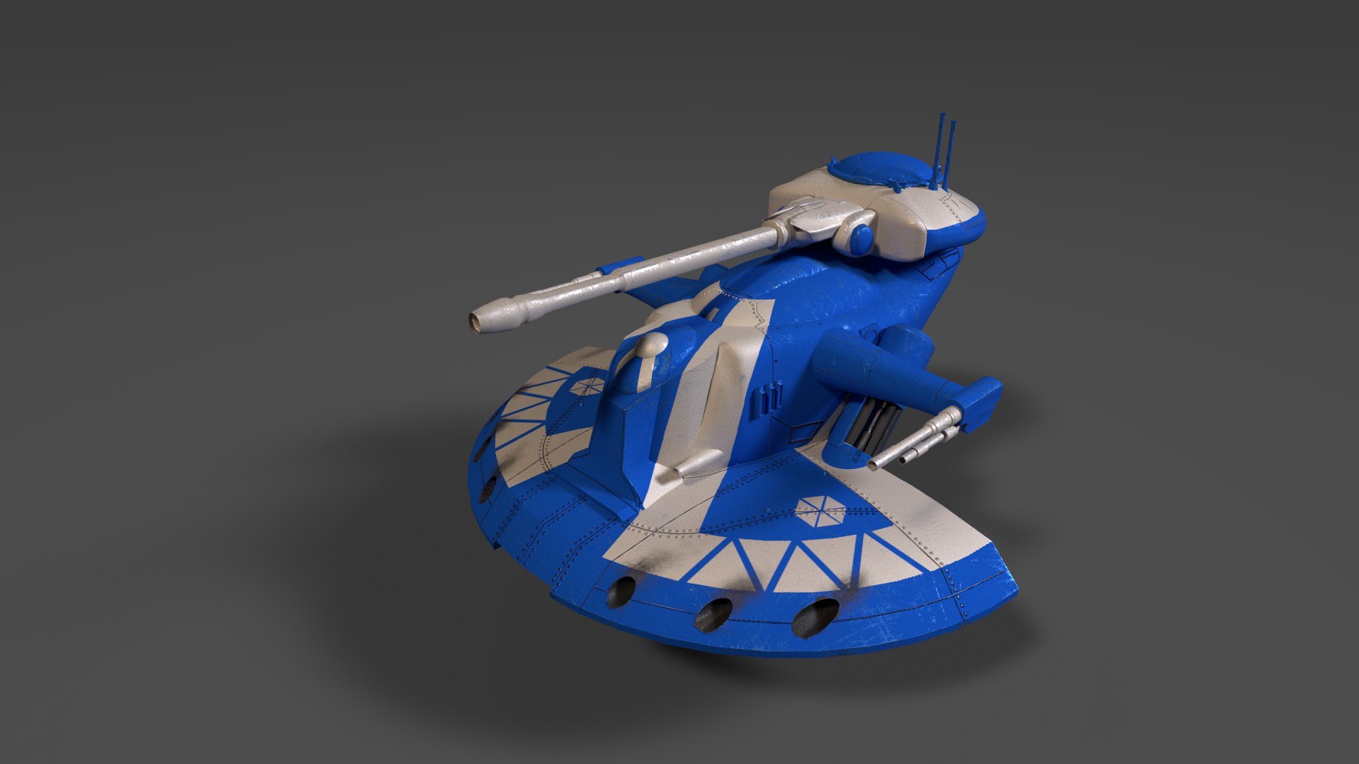 3D Star Wars AAT Model - TurboSquid 1983705