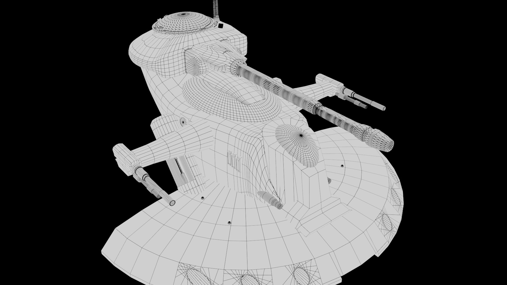 3D Star Wars AAT Model - TurboSquid 1983705