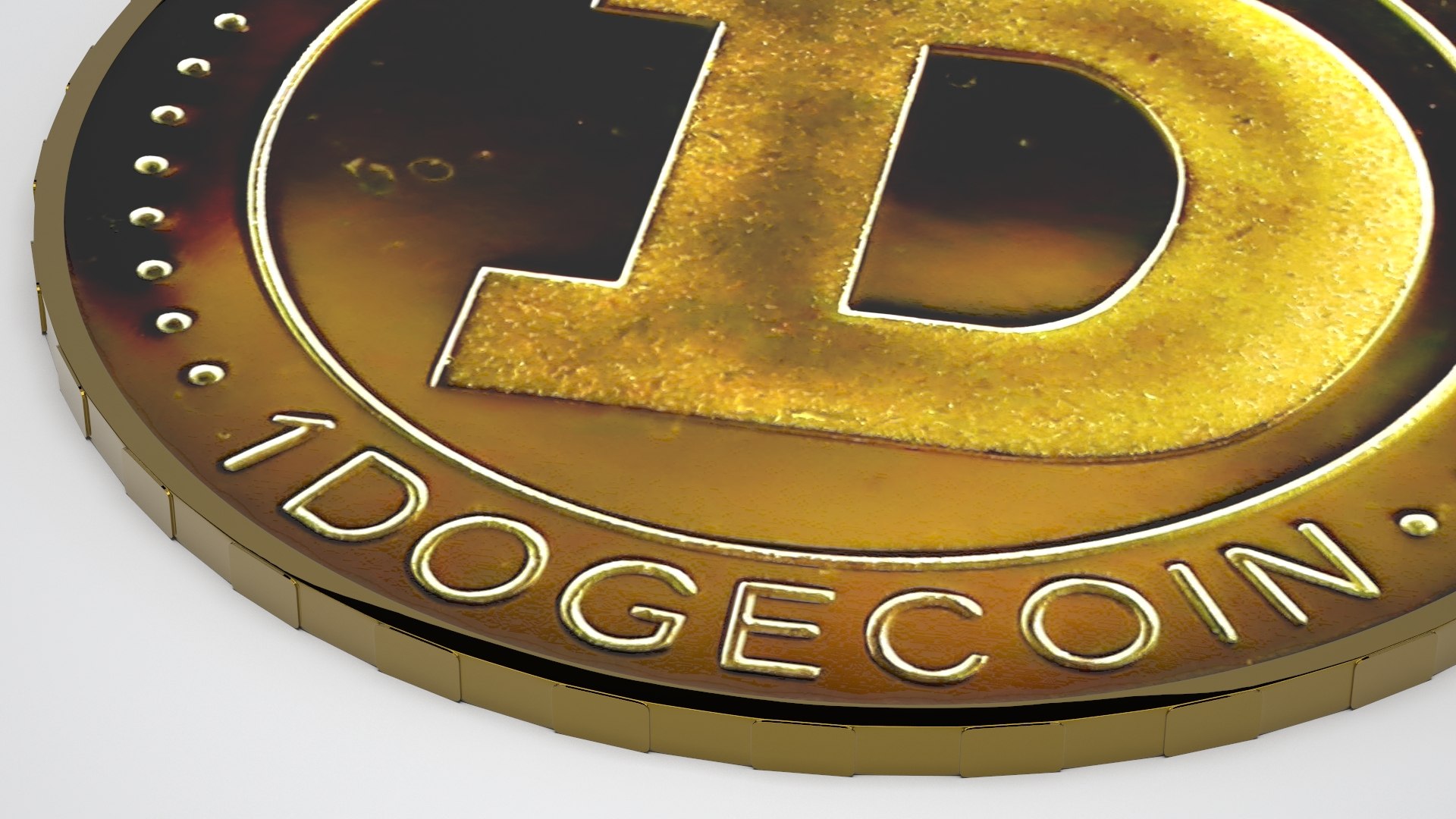 Doge Coin Model - TurboSquid 2385005