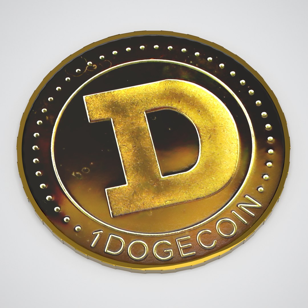Doge Coin Model - TurboSquid 2385005
