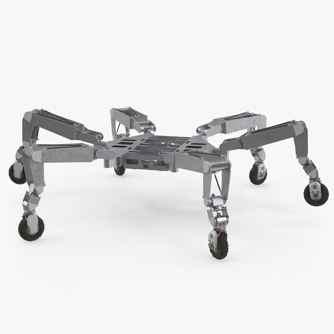 3D model all-terrain hex-limbed extra-terrestrial explorer - TurboSquid ...