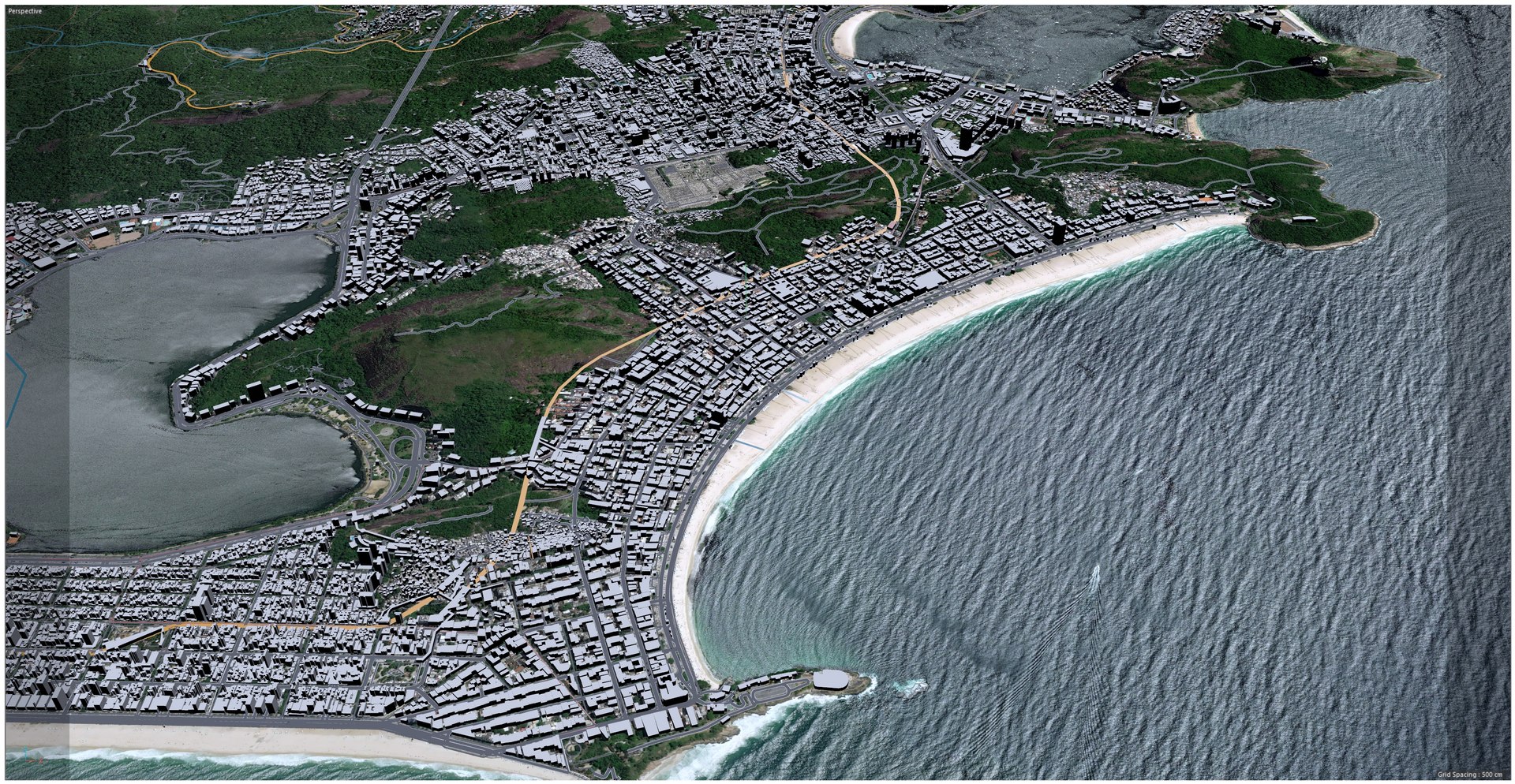 Copacabana Brazil 3D - TurboSquid 2194789