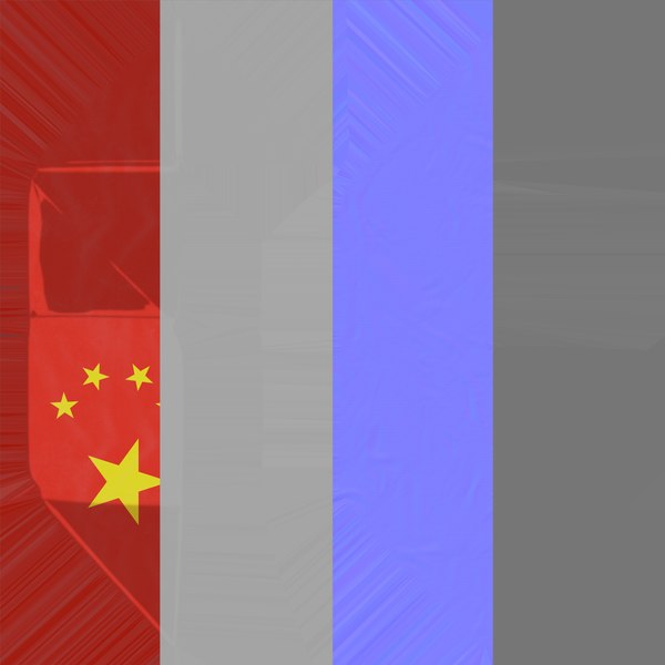 3D flag folded triangle china - TurboSquid 1567923