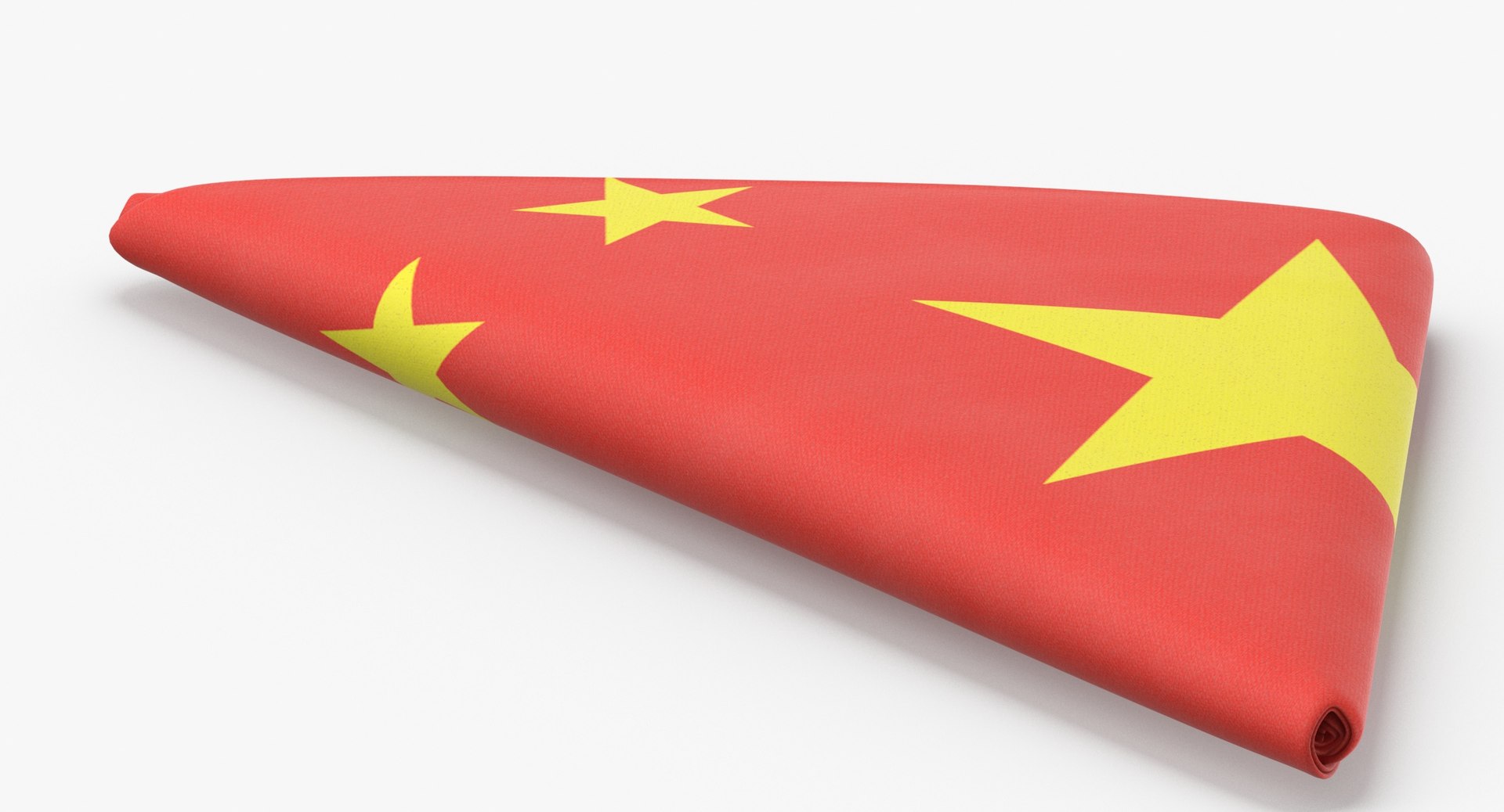 3D Flag Folded Triangle China - TurboSquid 1567923
