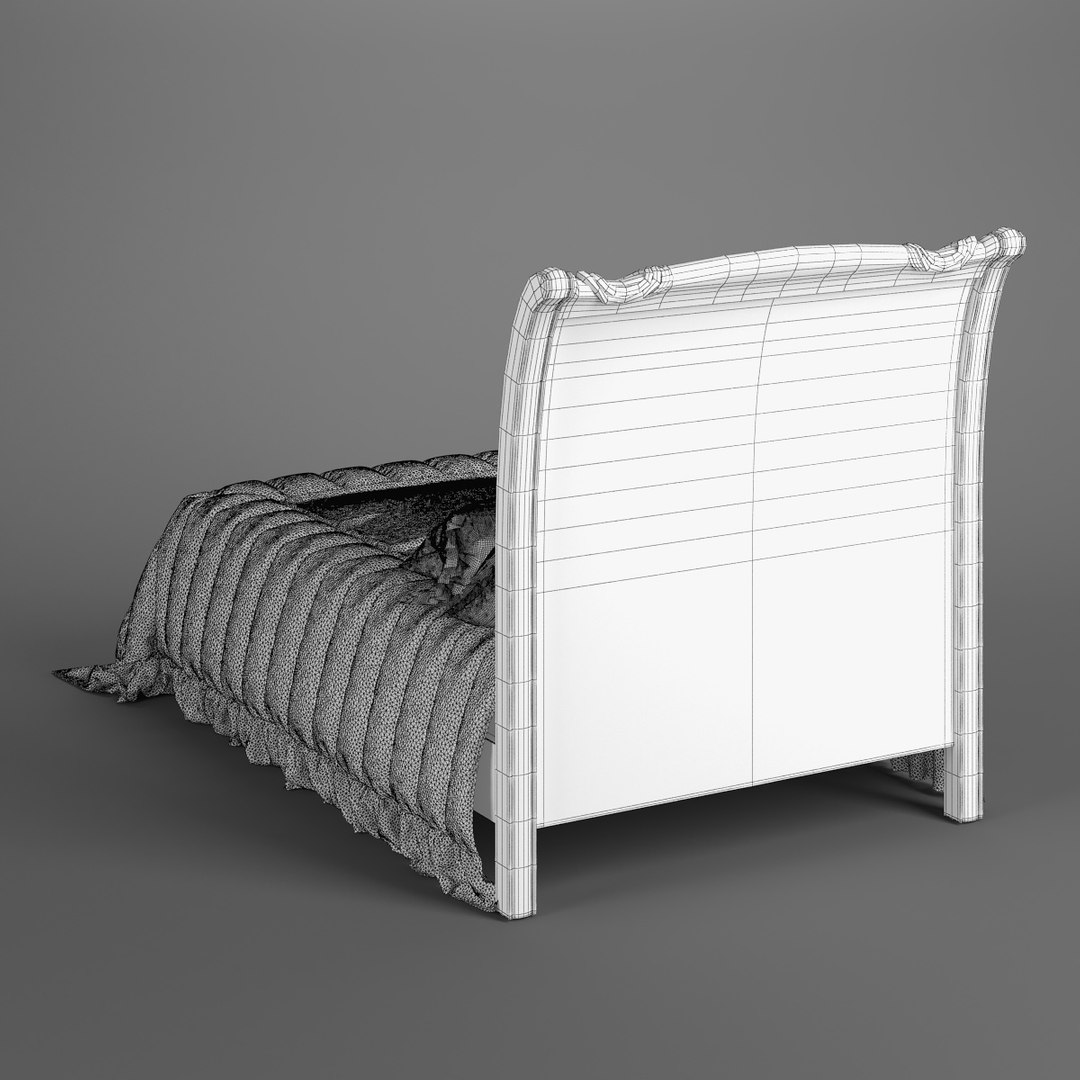 230-1 Carpenter Bed Plan 3D Model - TurboSquid 1192049