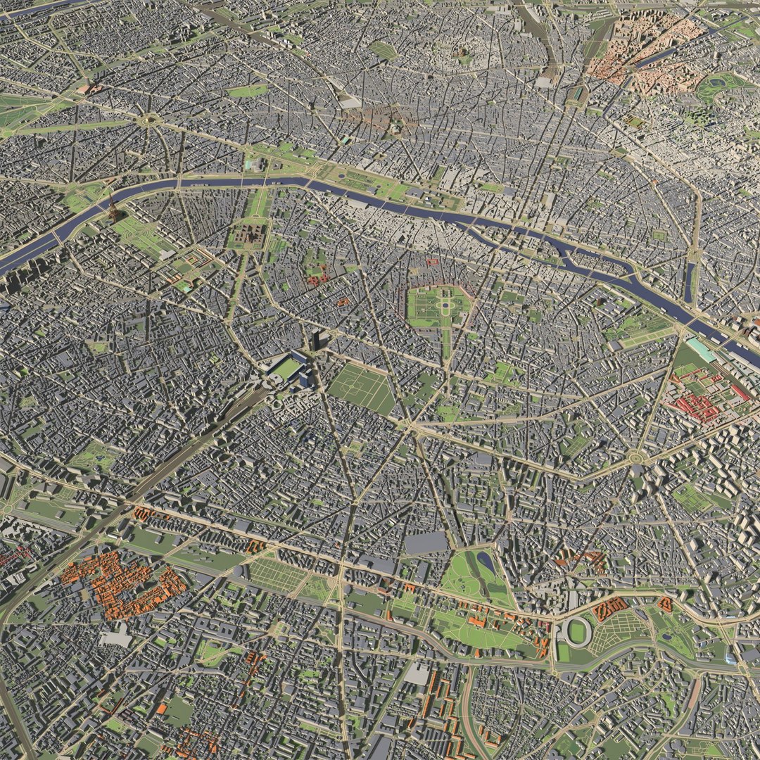 Paris France - City And Urban 3D - TurboSquid 2235358