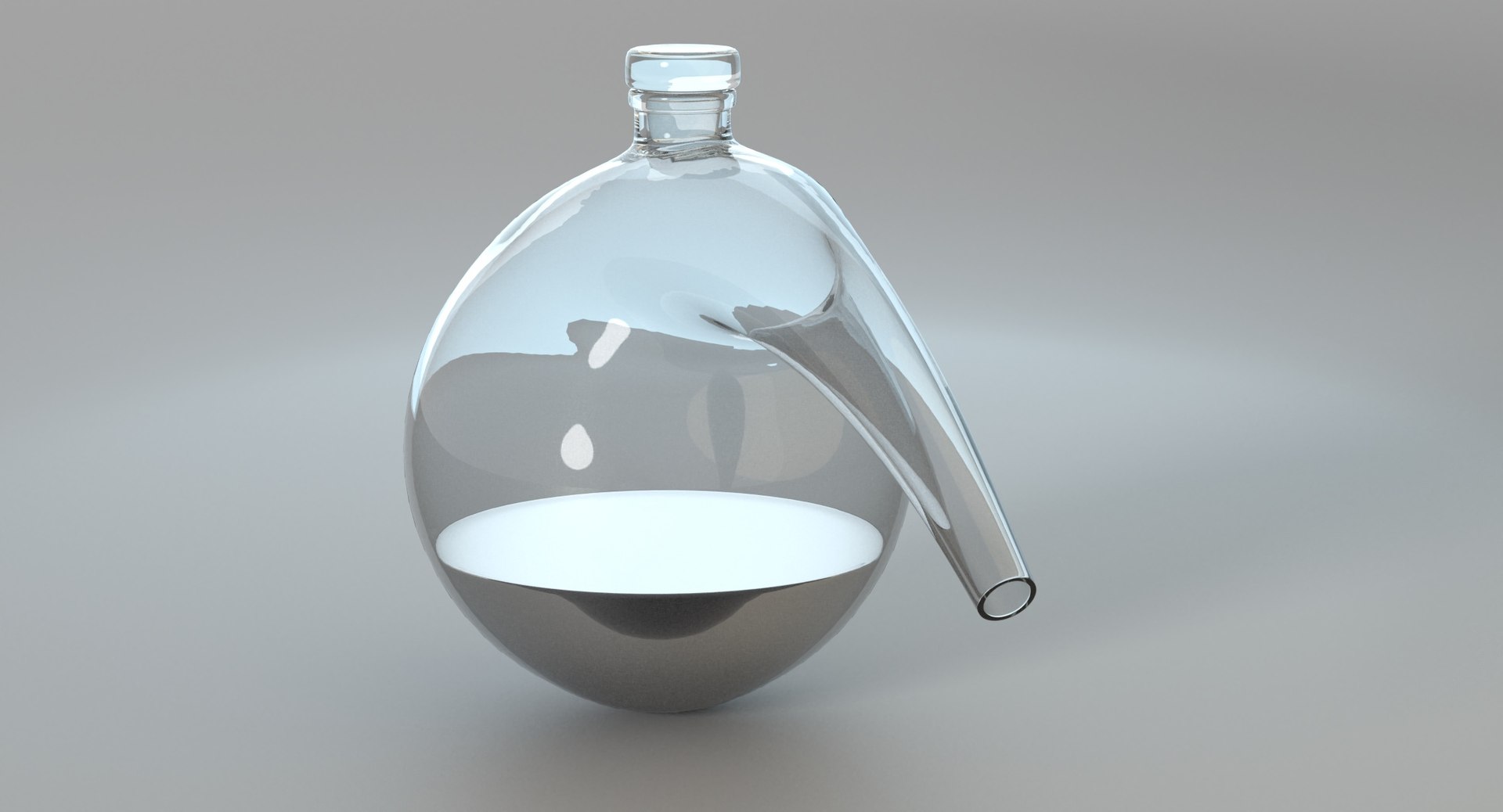 Glass Retort 3D - TurboSquid 1211373