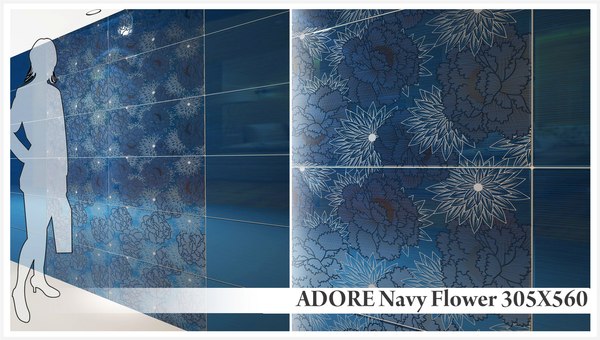 3d tile ceramic model