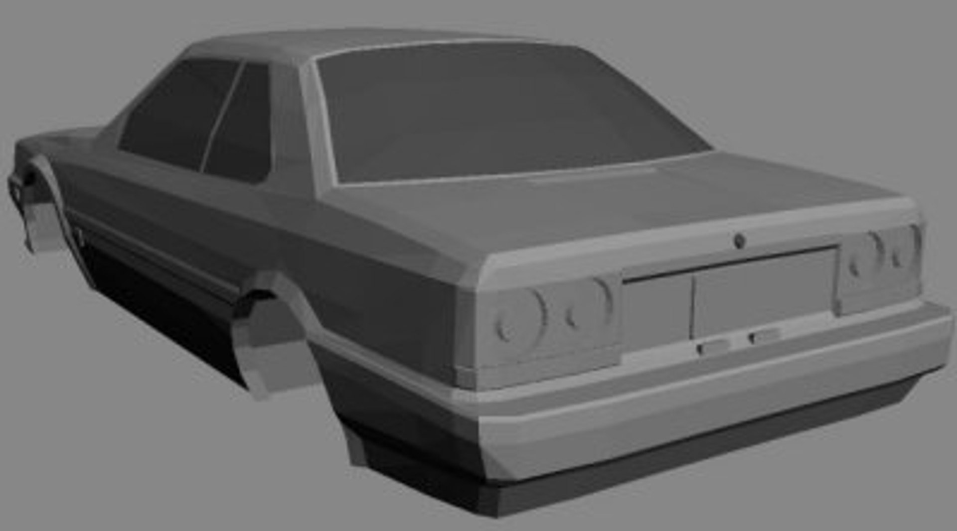 Nissan Skyline 3d Model