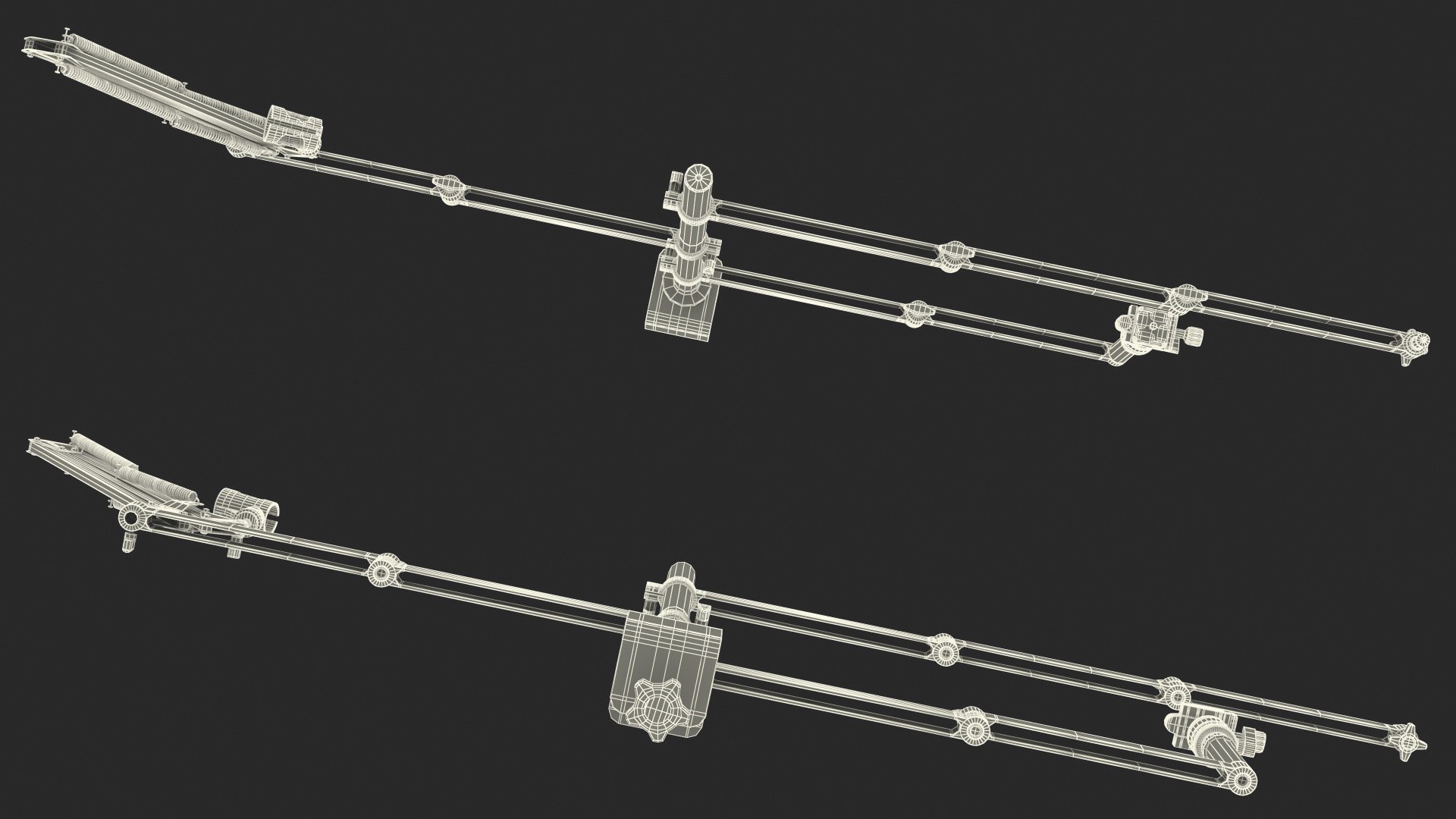 Multifunction Boom Arm Desk Mount Stand 3D model - TurboSquid 1993708