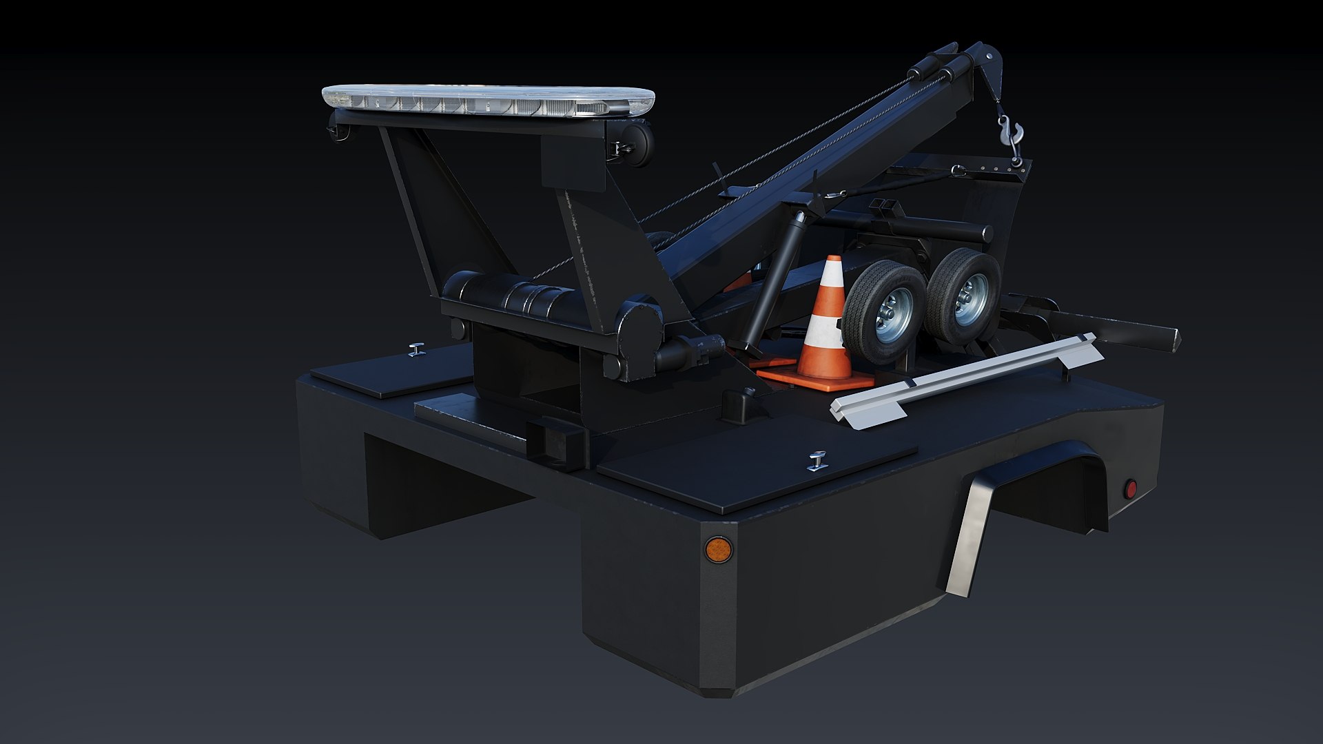 Wrecker Tow Body 3D Model - TurboSquid 2380684