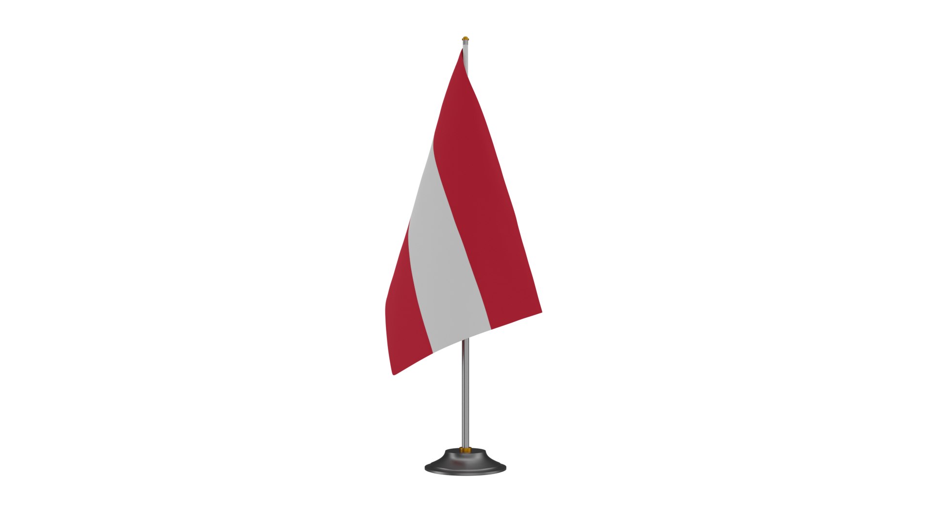 Table Flag Austria Model - TurboSquid 2206814