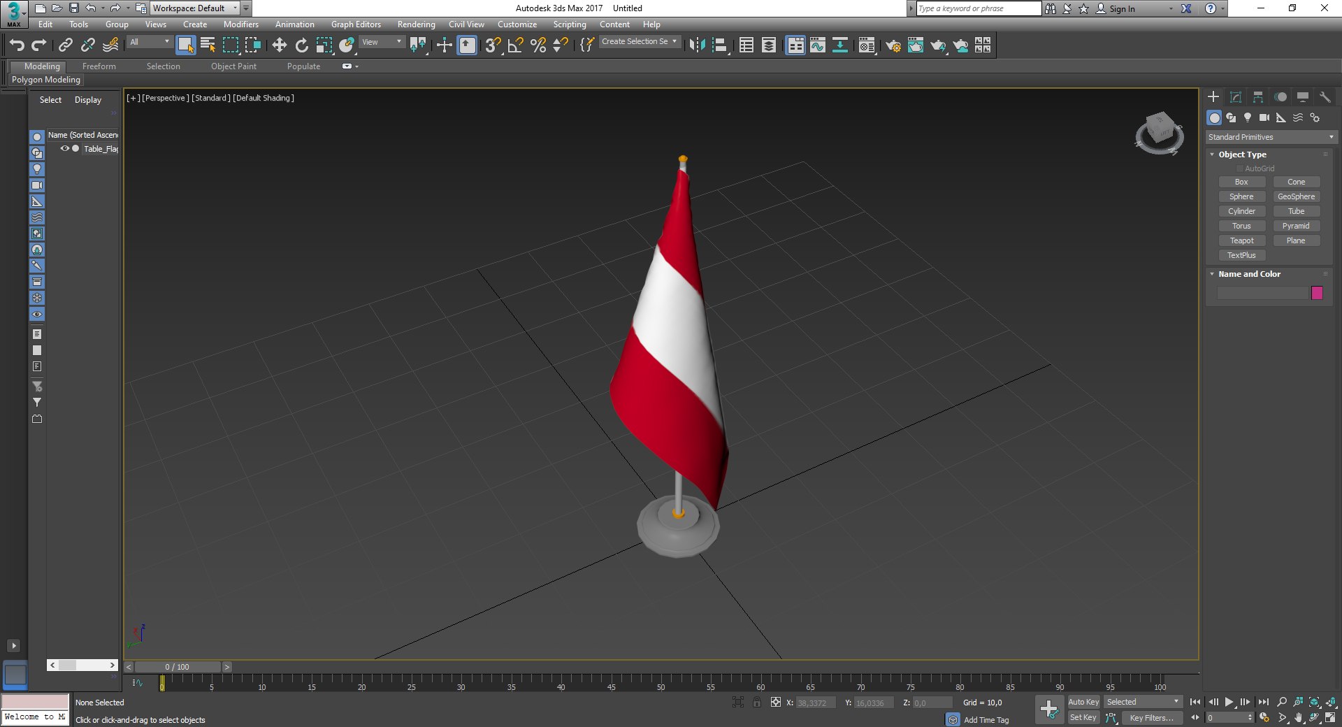Table Flag Austria Model - TurboSquid 2206814