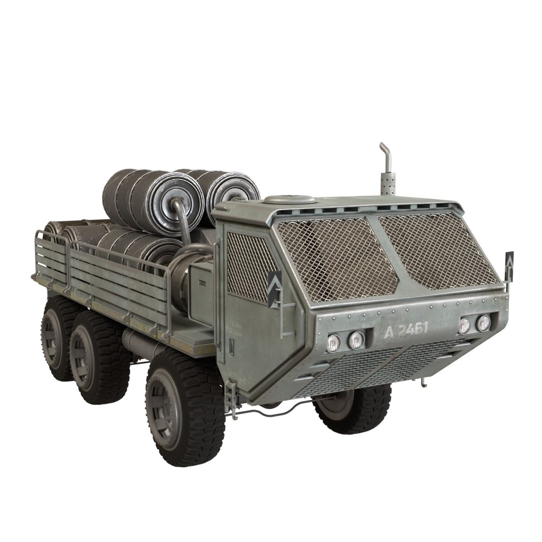 3D Bomb Truck - TurboSquid 2057456