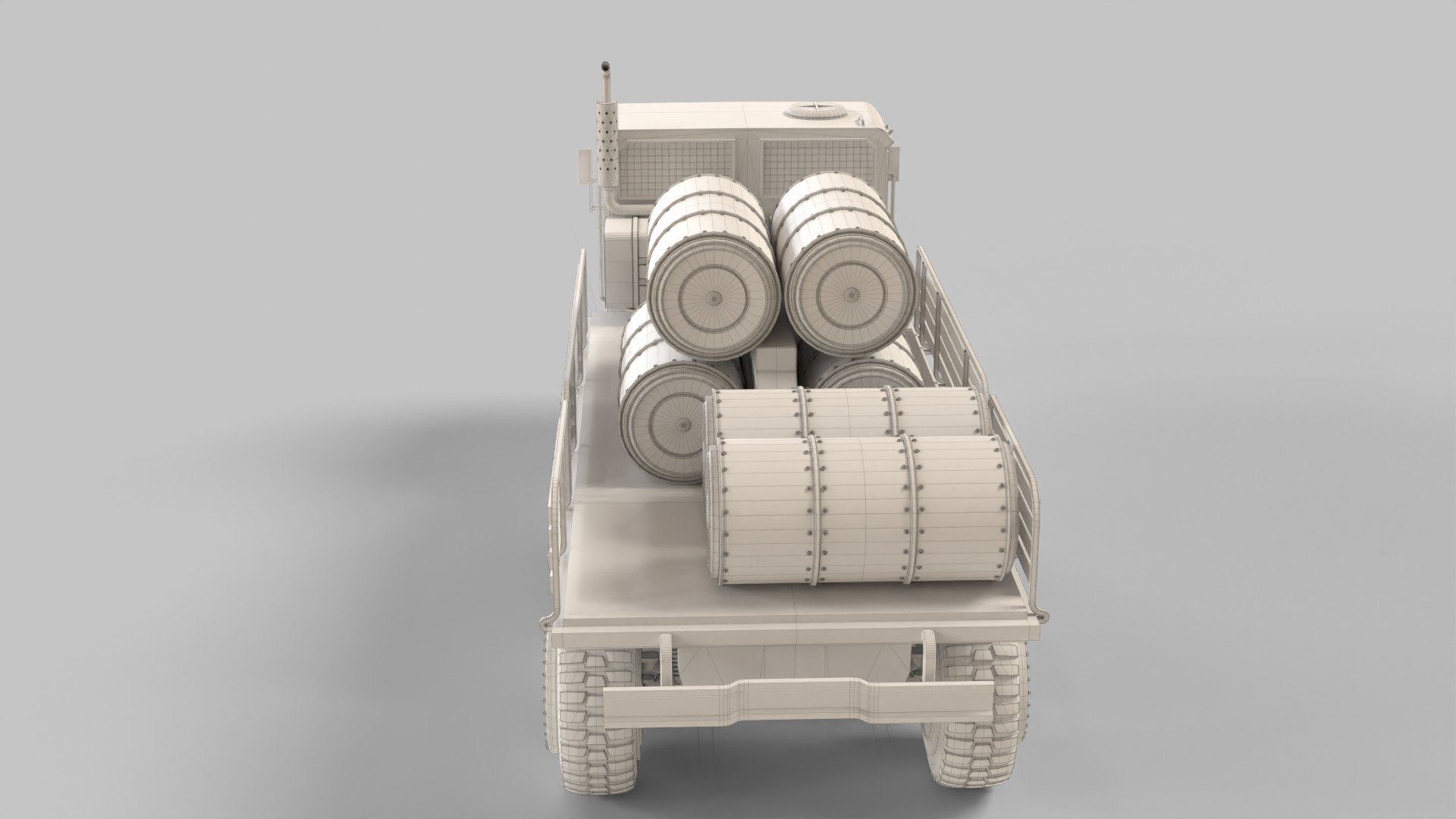 3D Bomb Truck - TurboSquid 2057456
