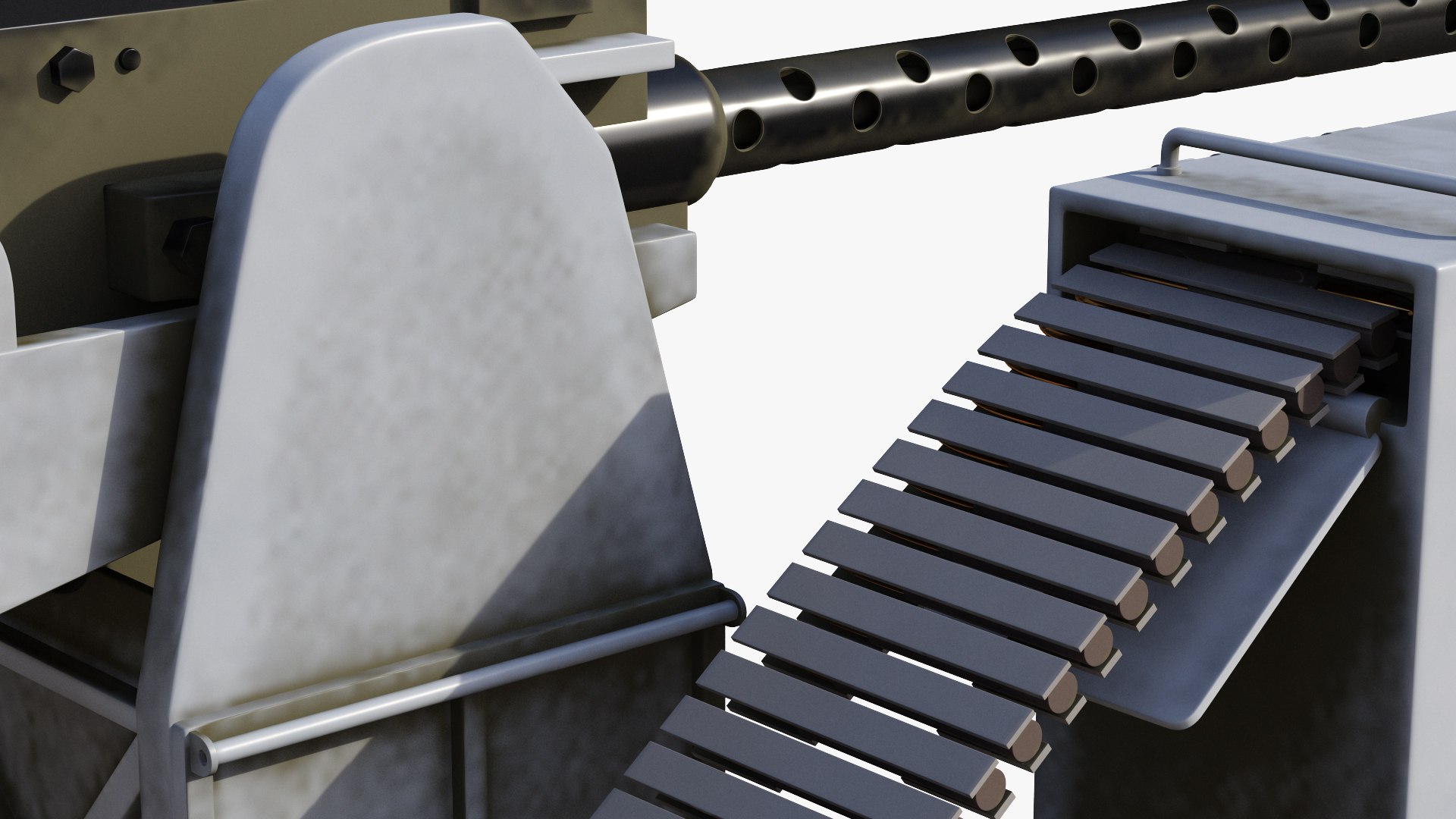 Gau 18 Machine Gun 3D Model - TurboSquid 1560724