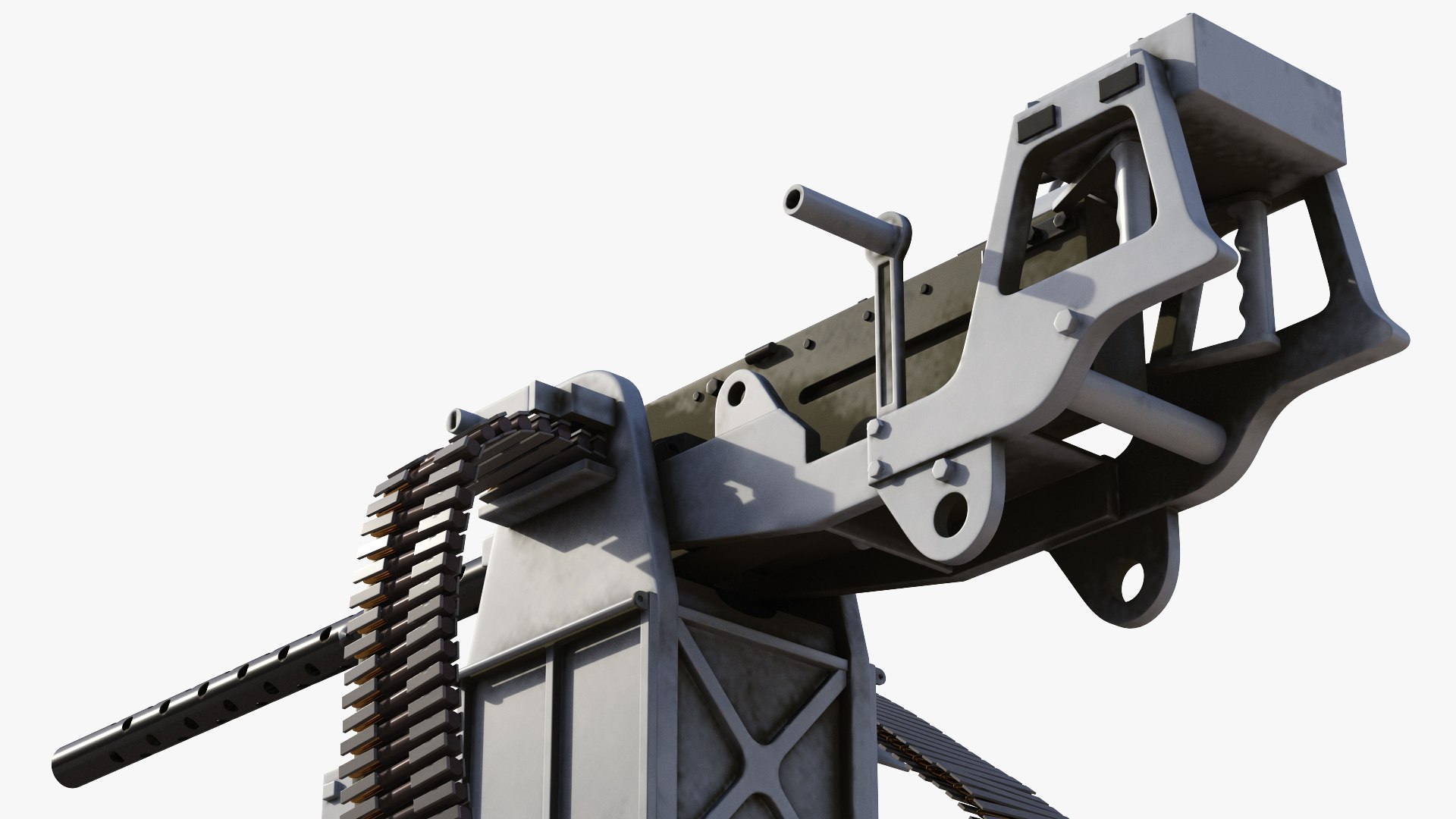 Gau 18 Machine Gun 3D Model - TurboSquid 1560724