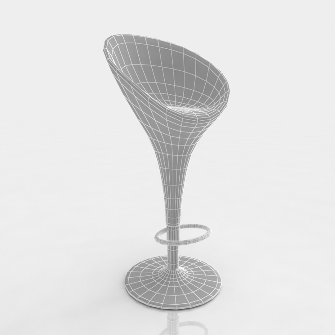 3ds Max Bar Stool