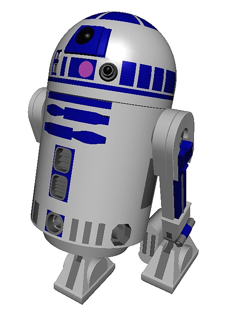3D R2 Droid - TurboSquid 1259819