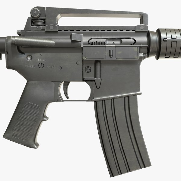 modelo 3d Carabina M4A1 - TurboSquid 2032533