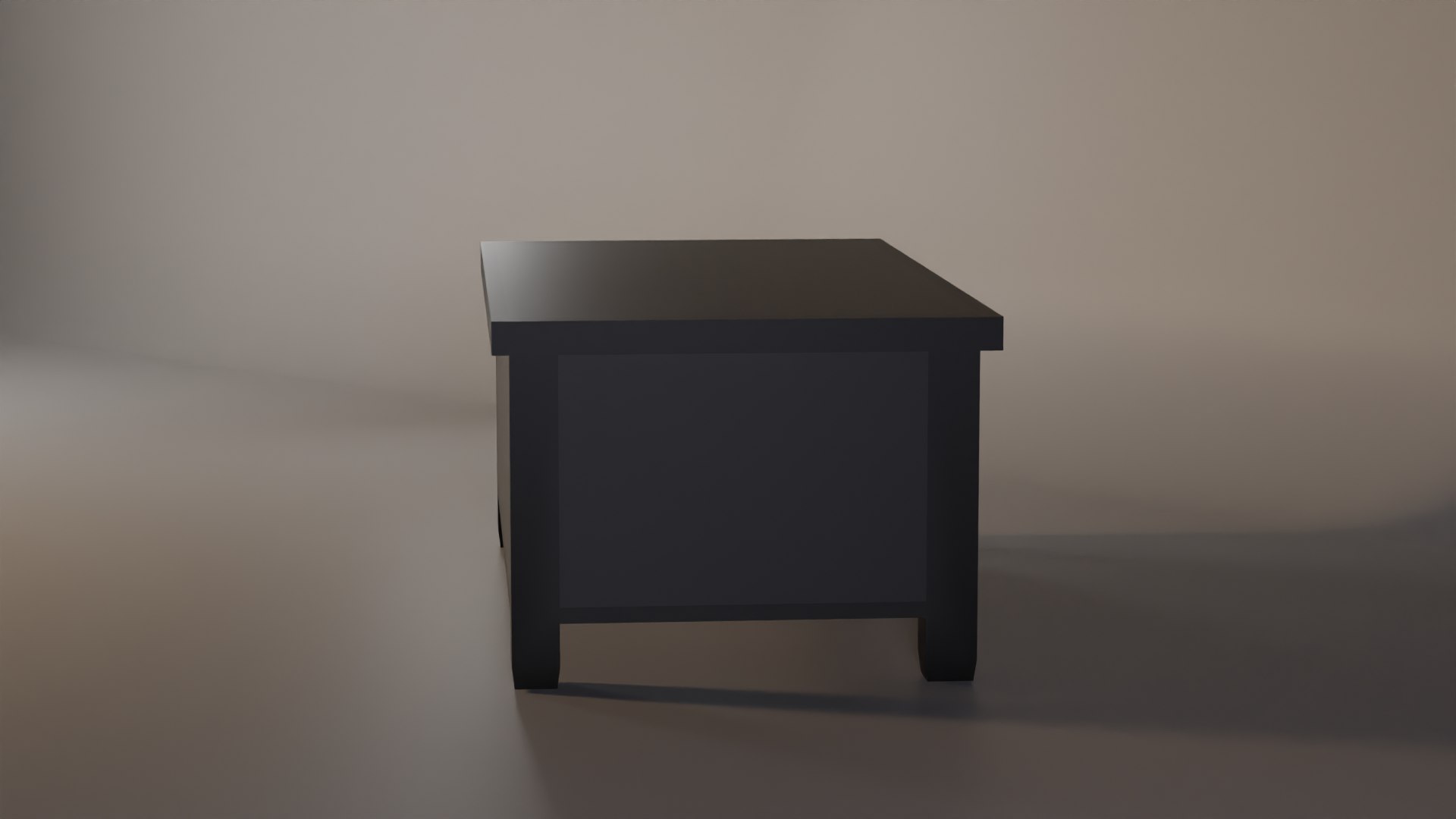 Low-Poly Modern Table 3D - TurboSquid 2018859