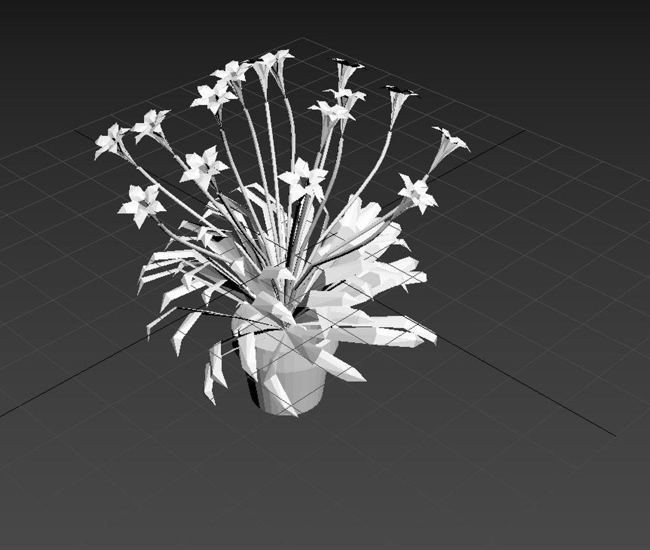 Flower 3d Max