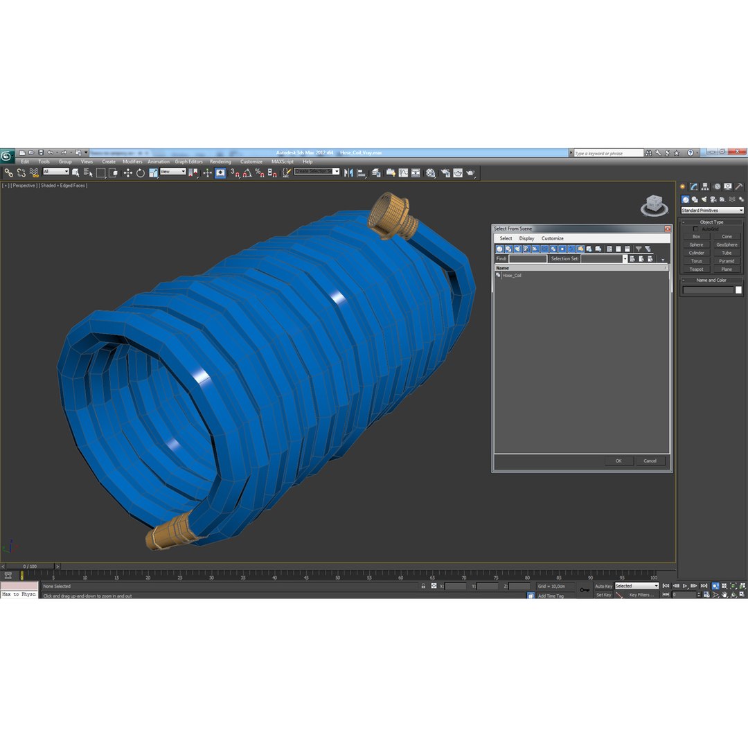 Hose Coil 3d Max