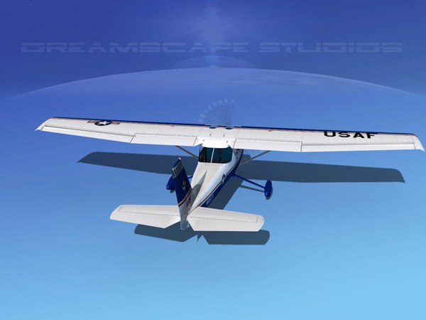 3D cessna t-51 - TurboSquid 1305225