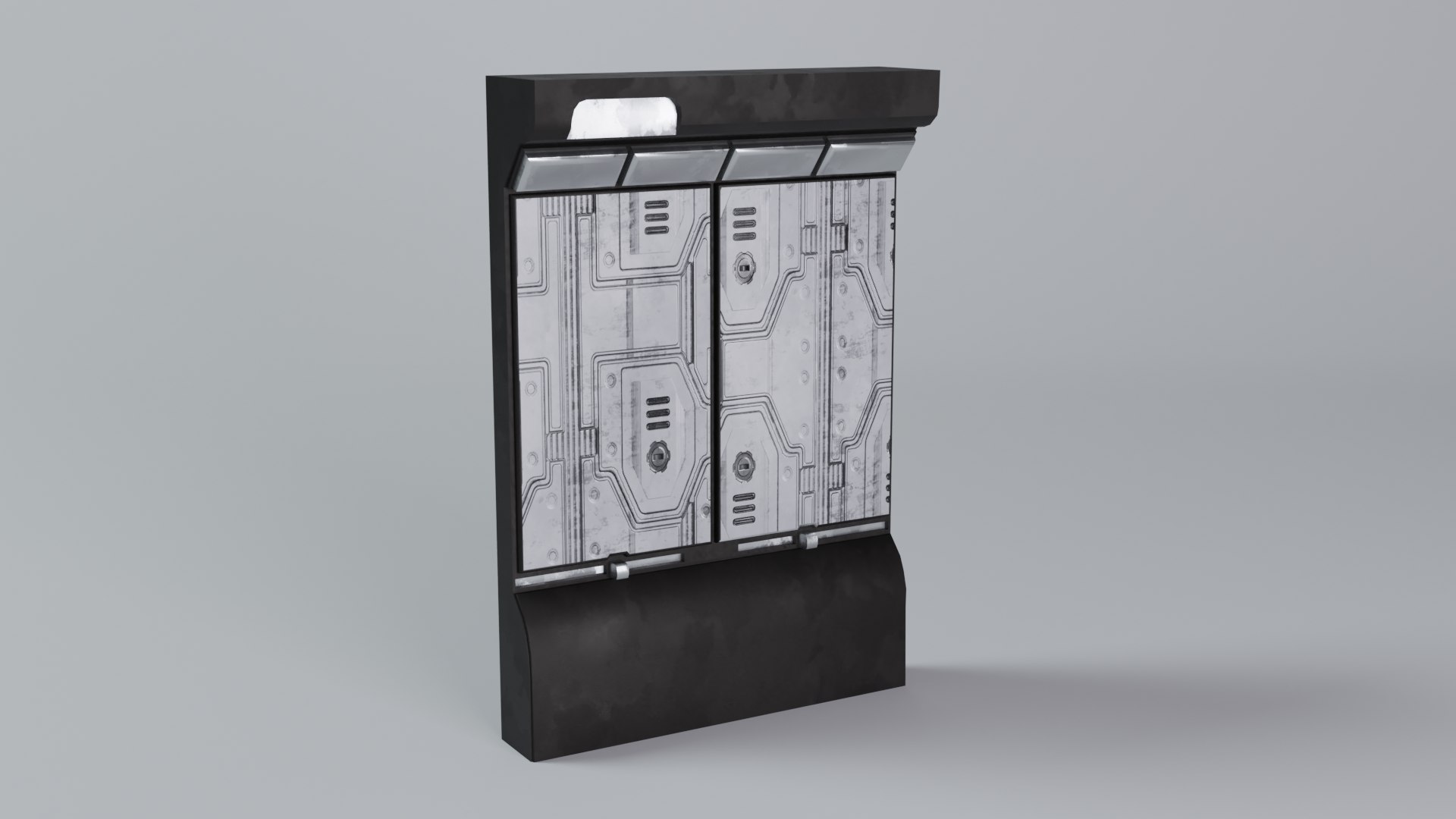Modular Sci-Fi Interior Low-poly Kitbash 3D Model 3D Model - TurboSquid ...