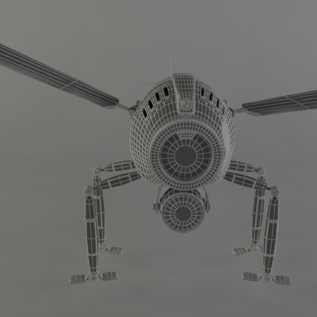 Robo Exploding 3d Model