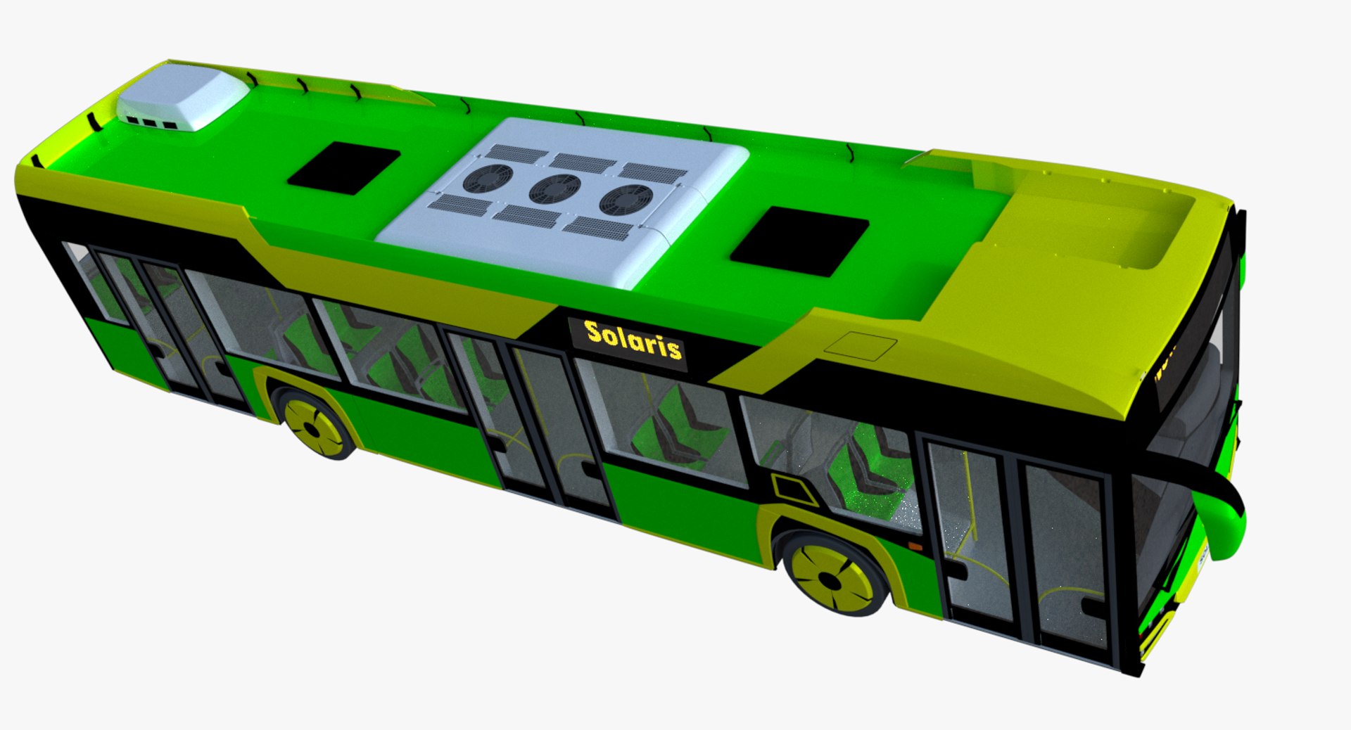 Solaris Urbino Bus 3D Model - TurboSquid 1161767
