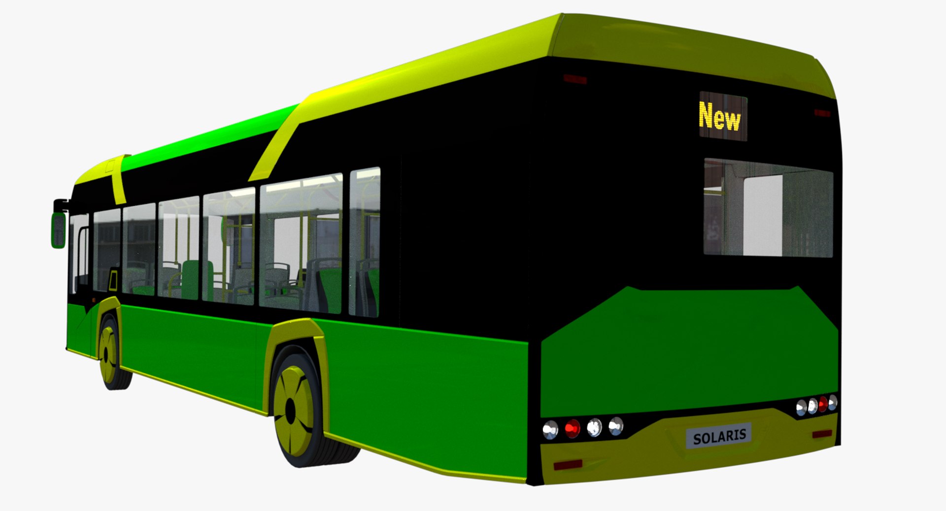 Solaris Urbino Bus 3D Model - TurboSquid 1161767