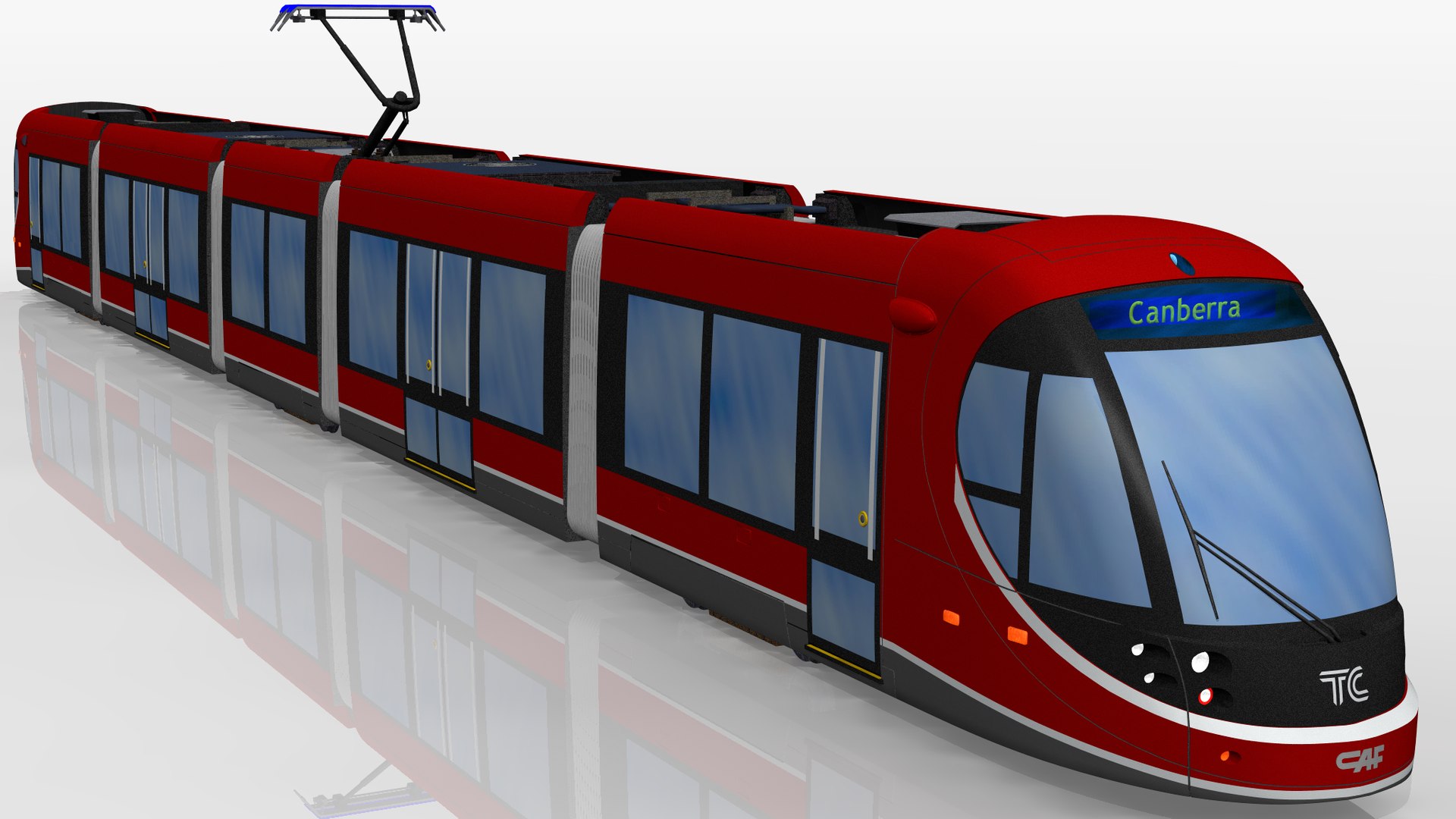 3D Model Urbos 3 Tram In Canberra And Sydney Liveries - TurboSquid 2073684