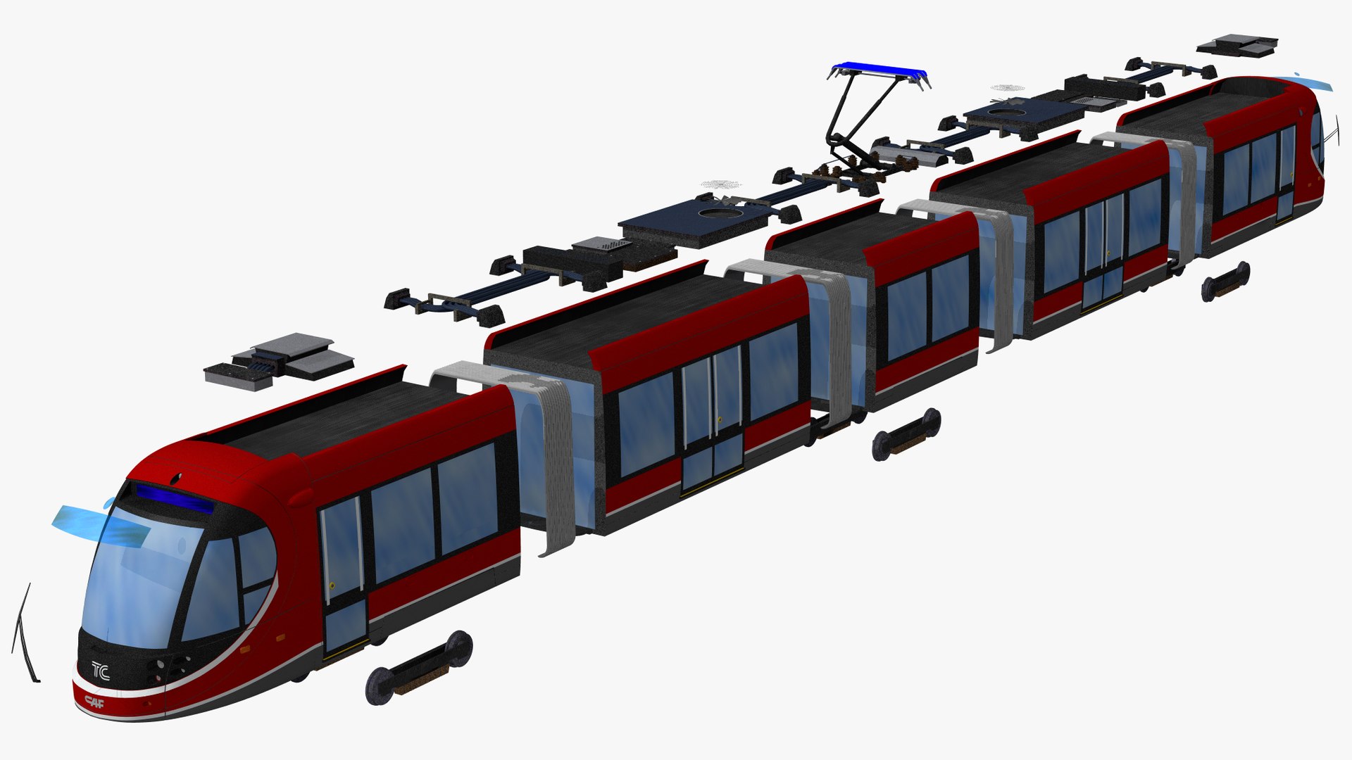 3D Model Urbos 3 Tram In Canberra And Sydney Liveries - TurboSquid 2073684