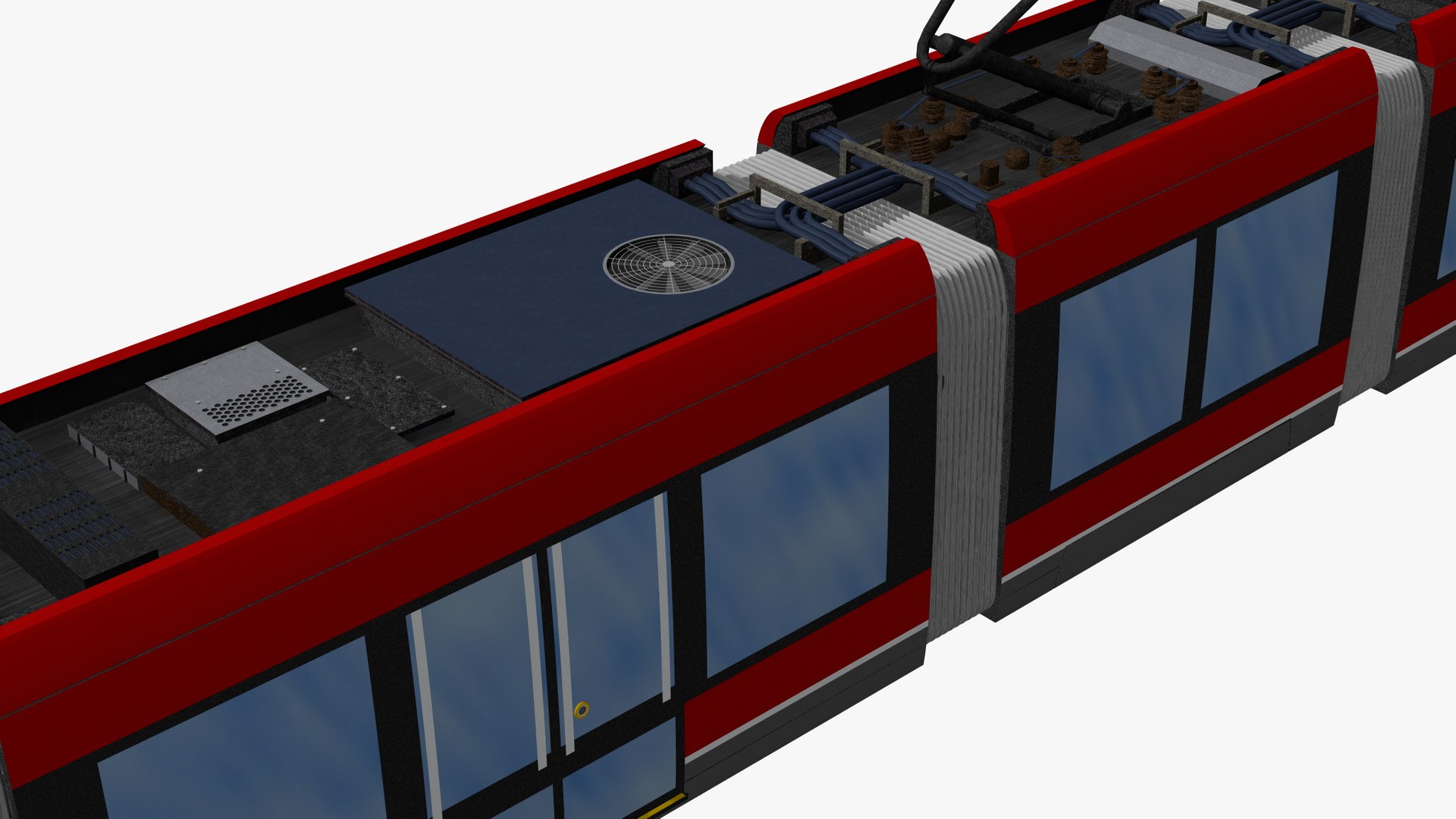 3D Model Urbos 3 Tram In Canberra And Sydney Liveries - TurboSquid 2073684