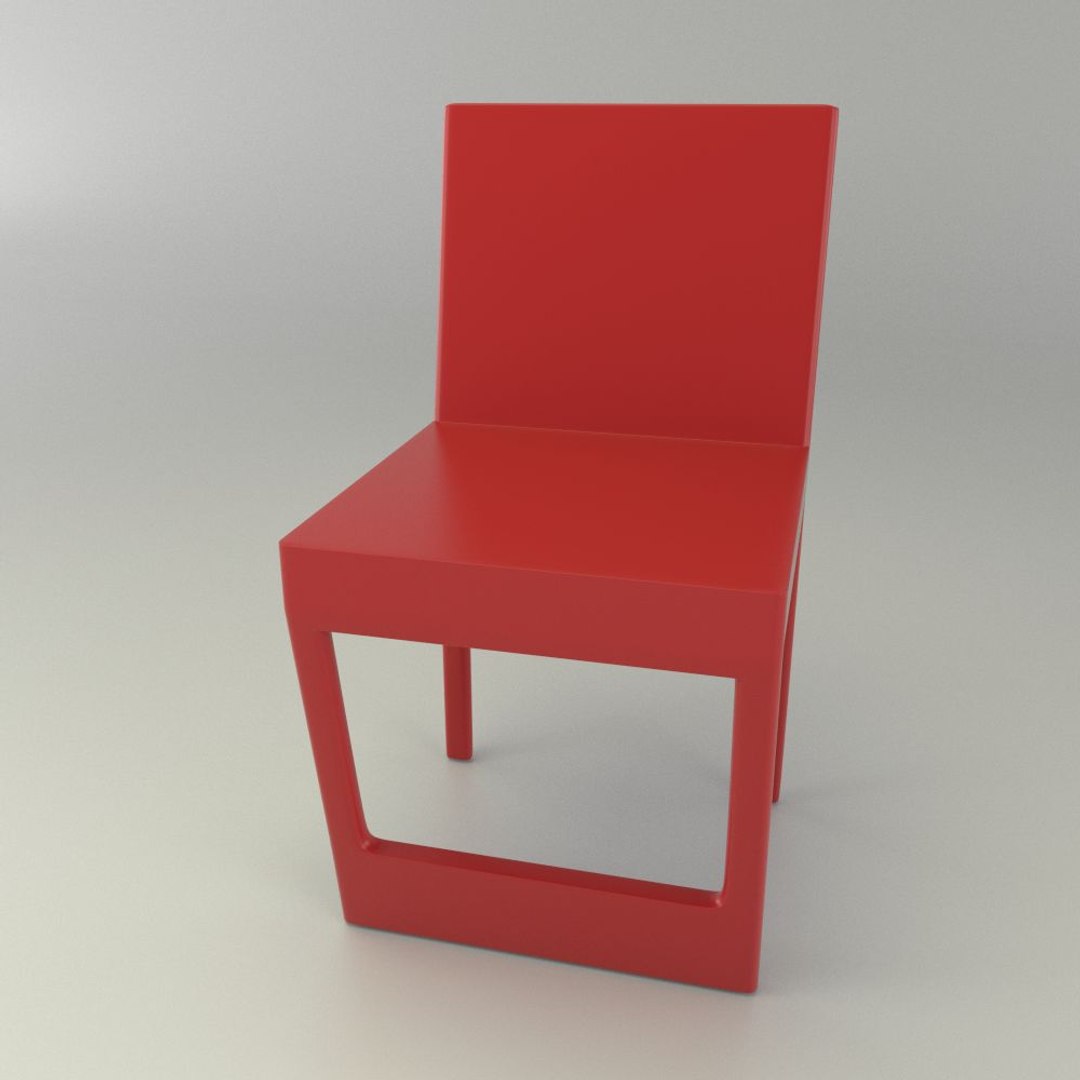 3d Plastic Chair