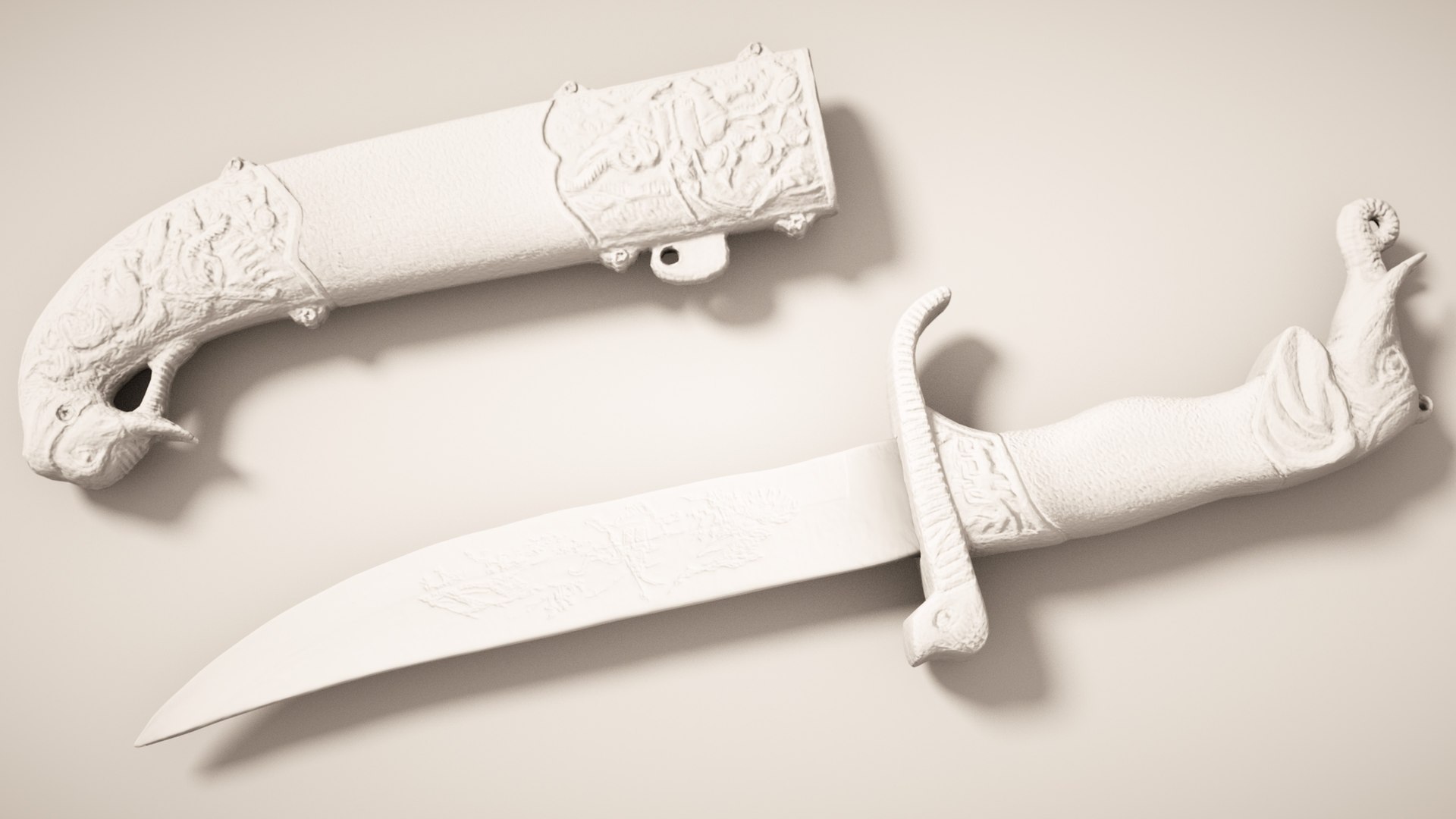 3D Model Realism Knife - TurboSquid 1151313