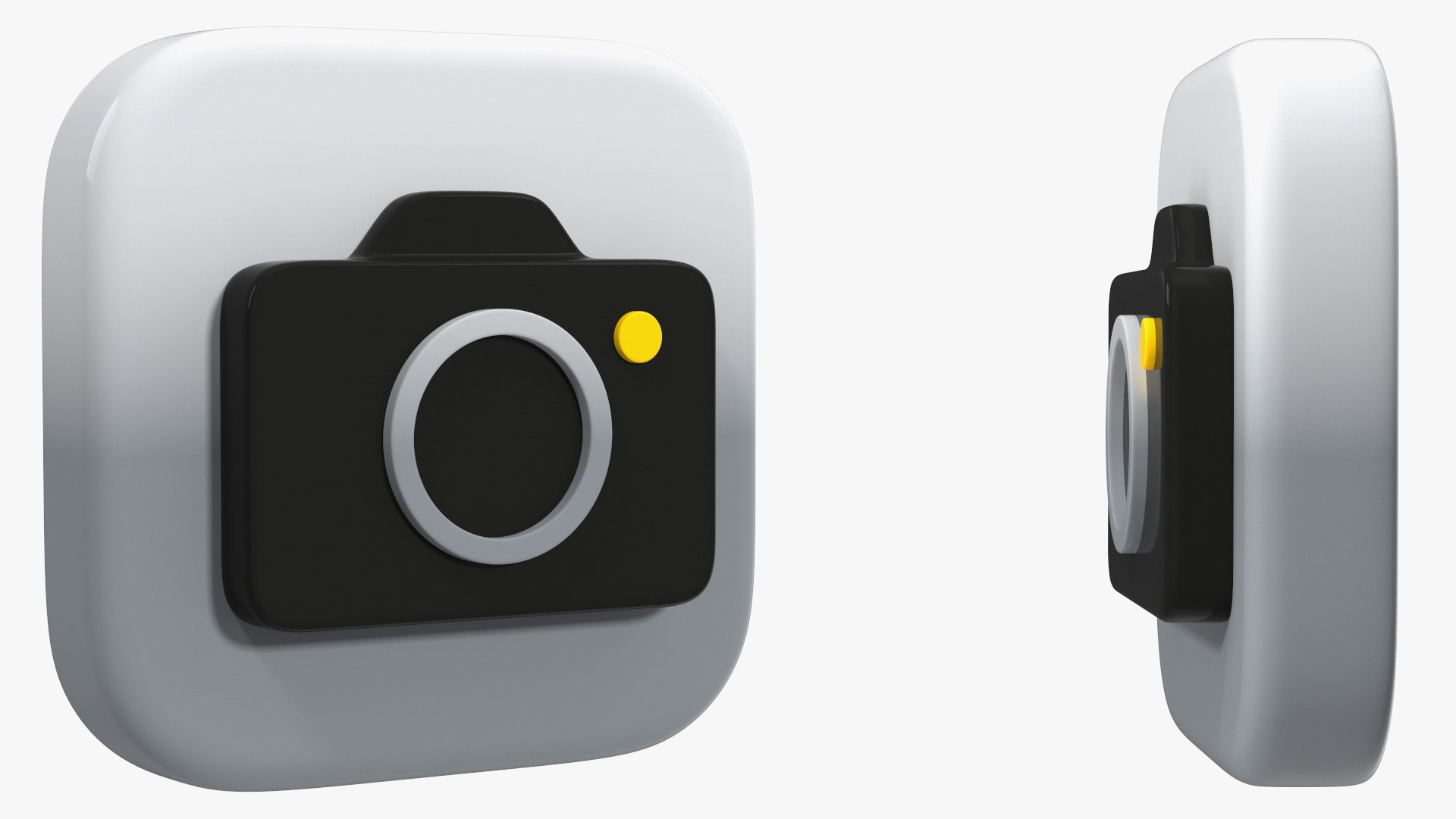 3D Model IPhone IOS Camera Icon - TurboSquid 2222950