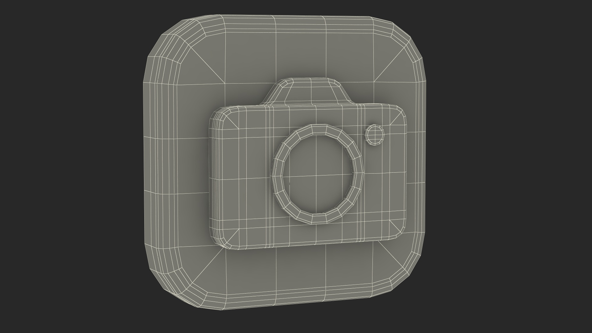3D Model IPhone IOS Camera Icon - TurboSquid 2222950