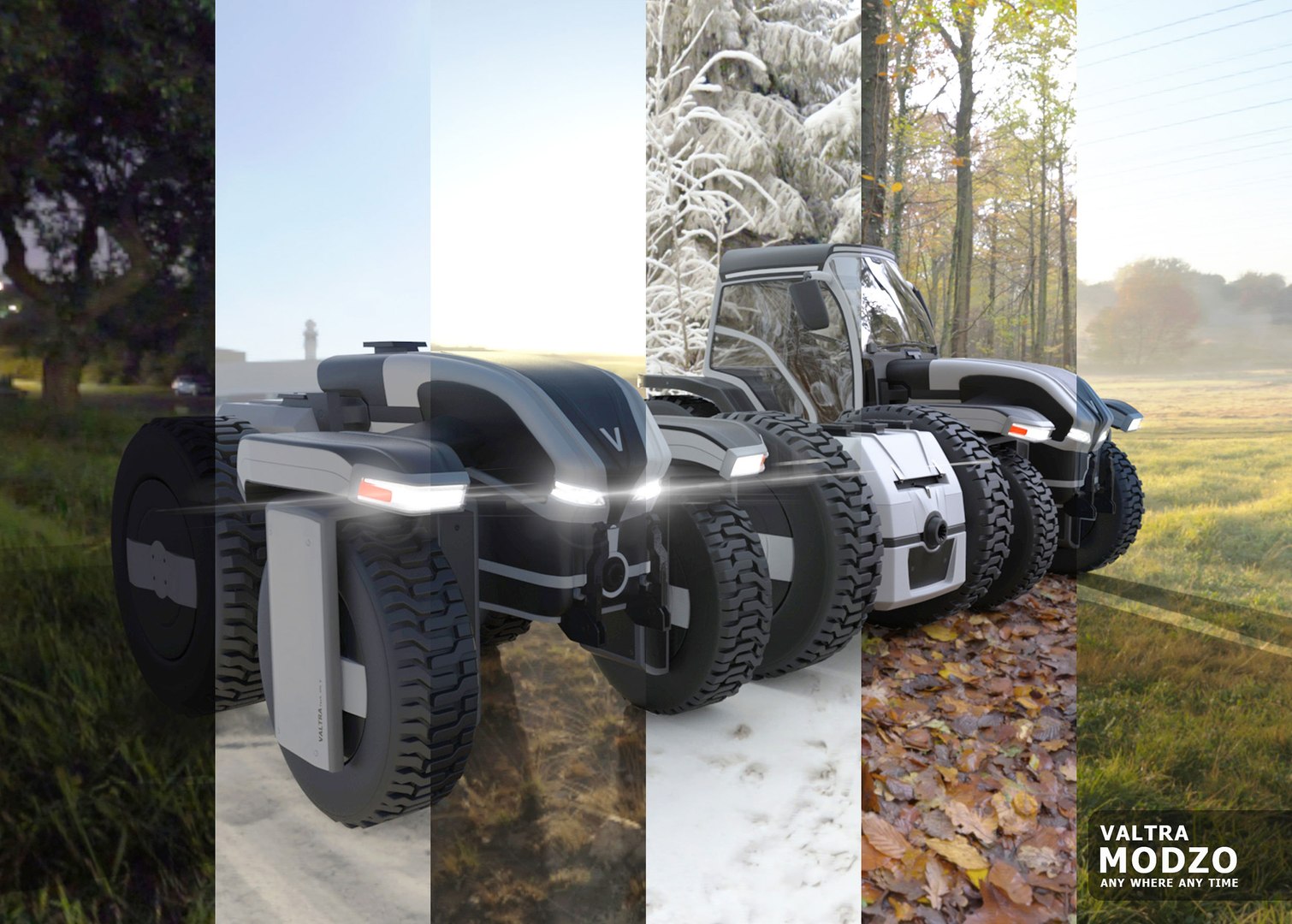 Modular tractor 3D - TurboSquid 1535701