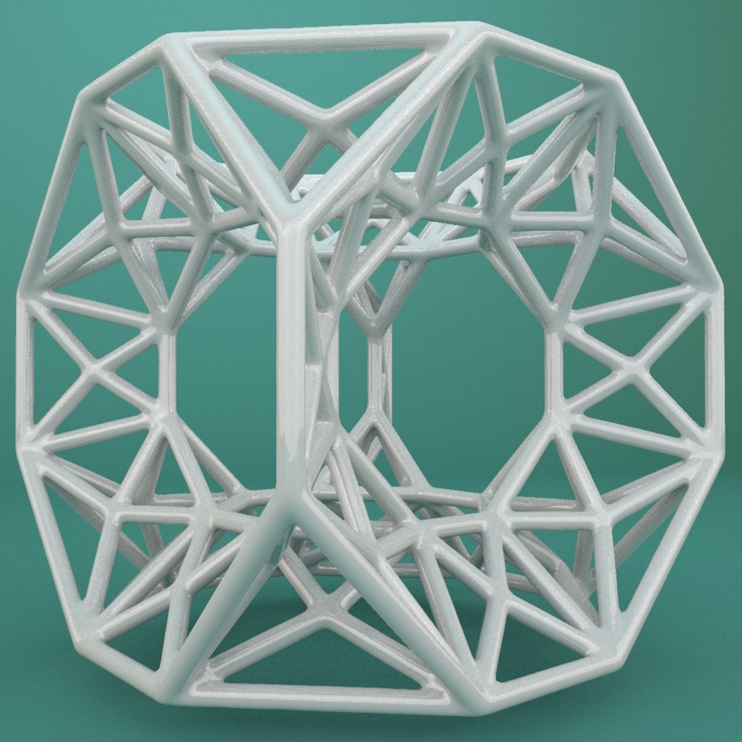 3d Model Geometric Shape