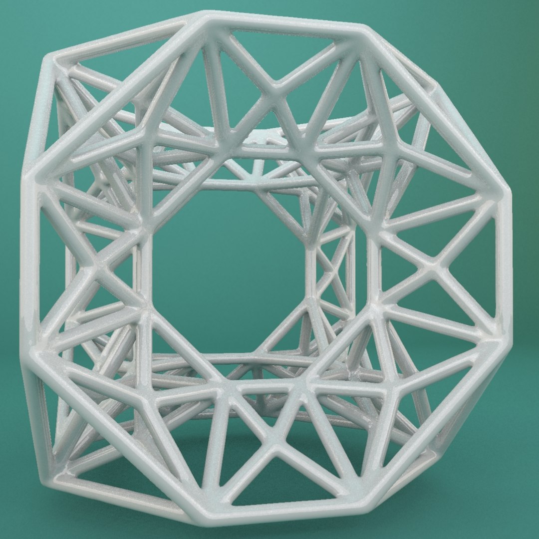 3d Model Geometric Shape
